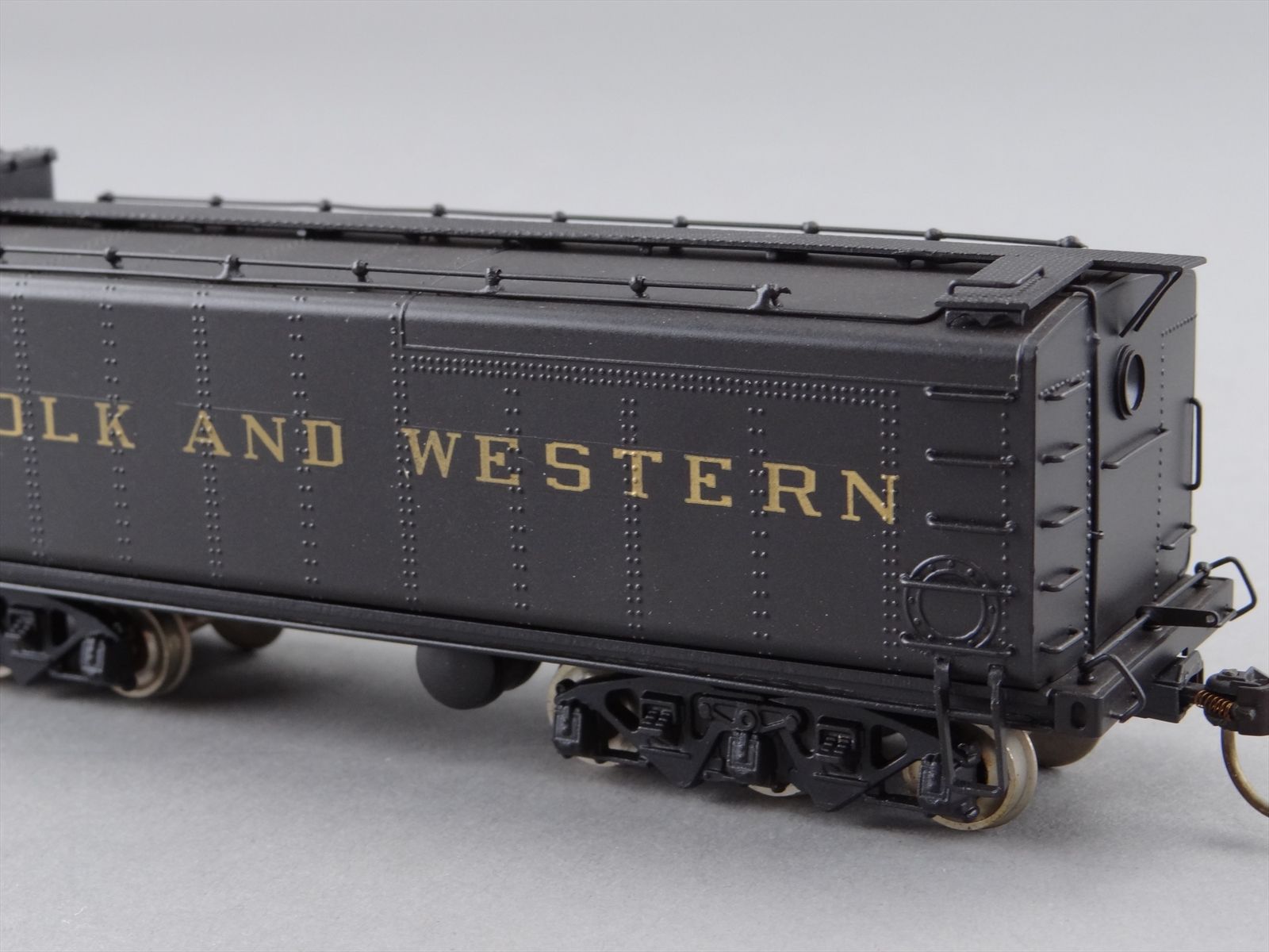 HO Brass PFM United N&W Norfolk & Western Auxiliary Water Car Tender ...