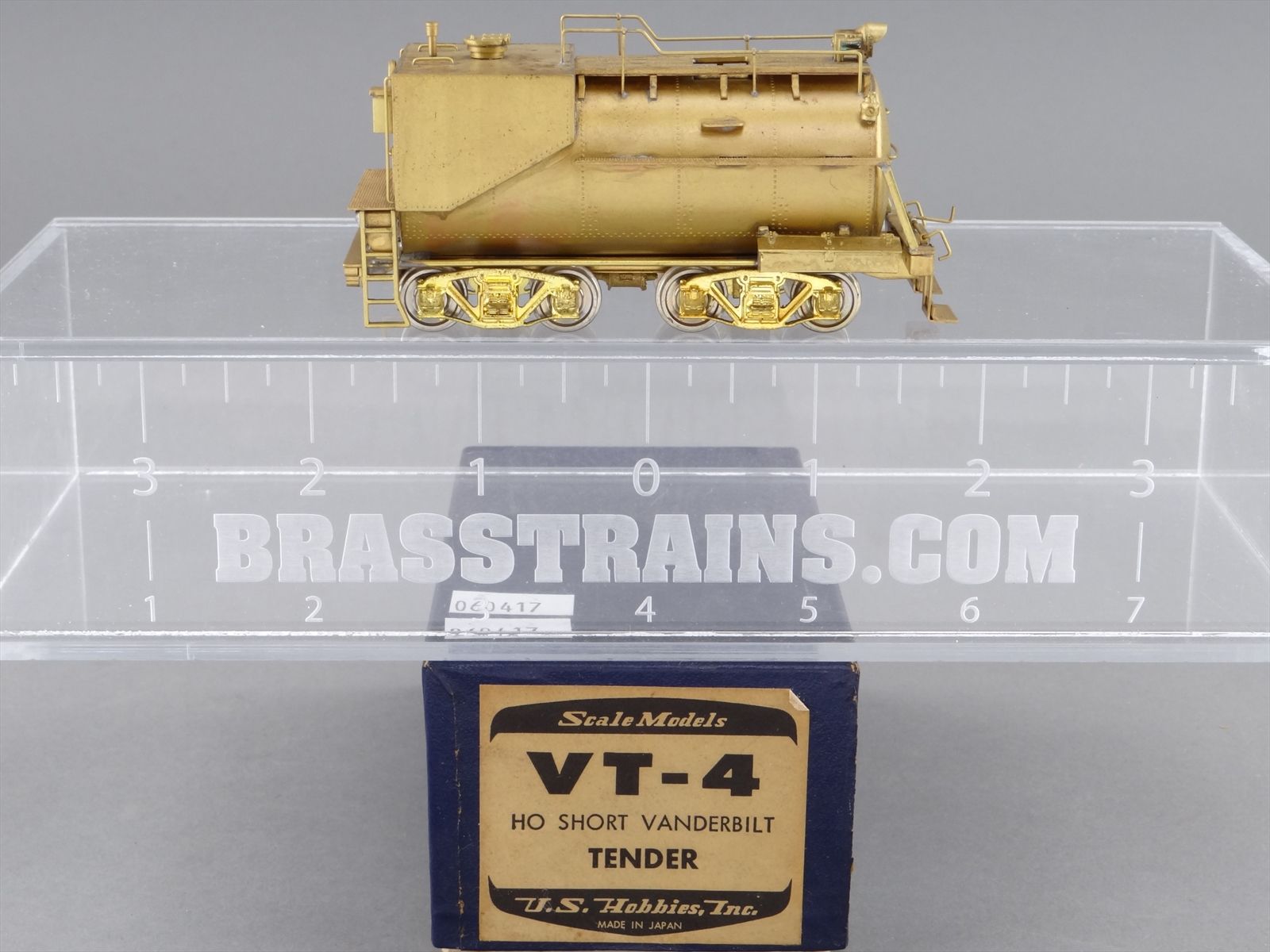 HO Brass US Hobbies VT-4 Short Vanderbilt Tender