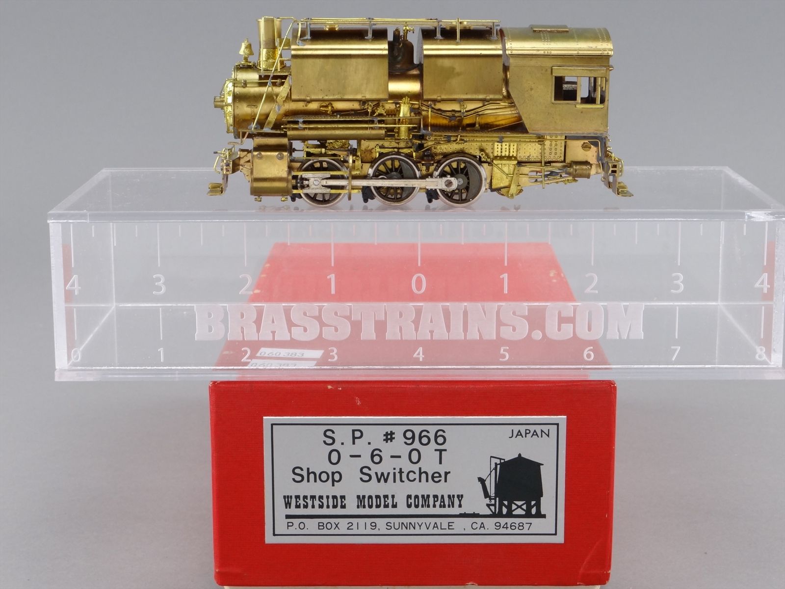 HO Brass Model Train - WMC Westside Model Co. Southern Pacific SP 0-6 ...