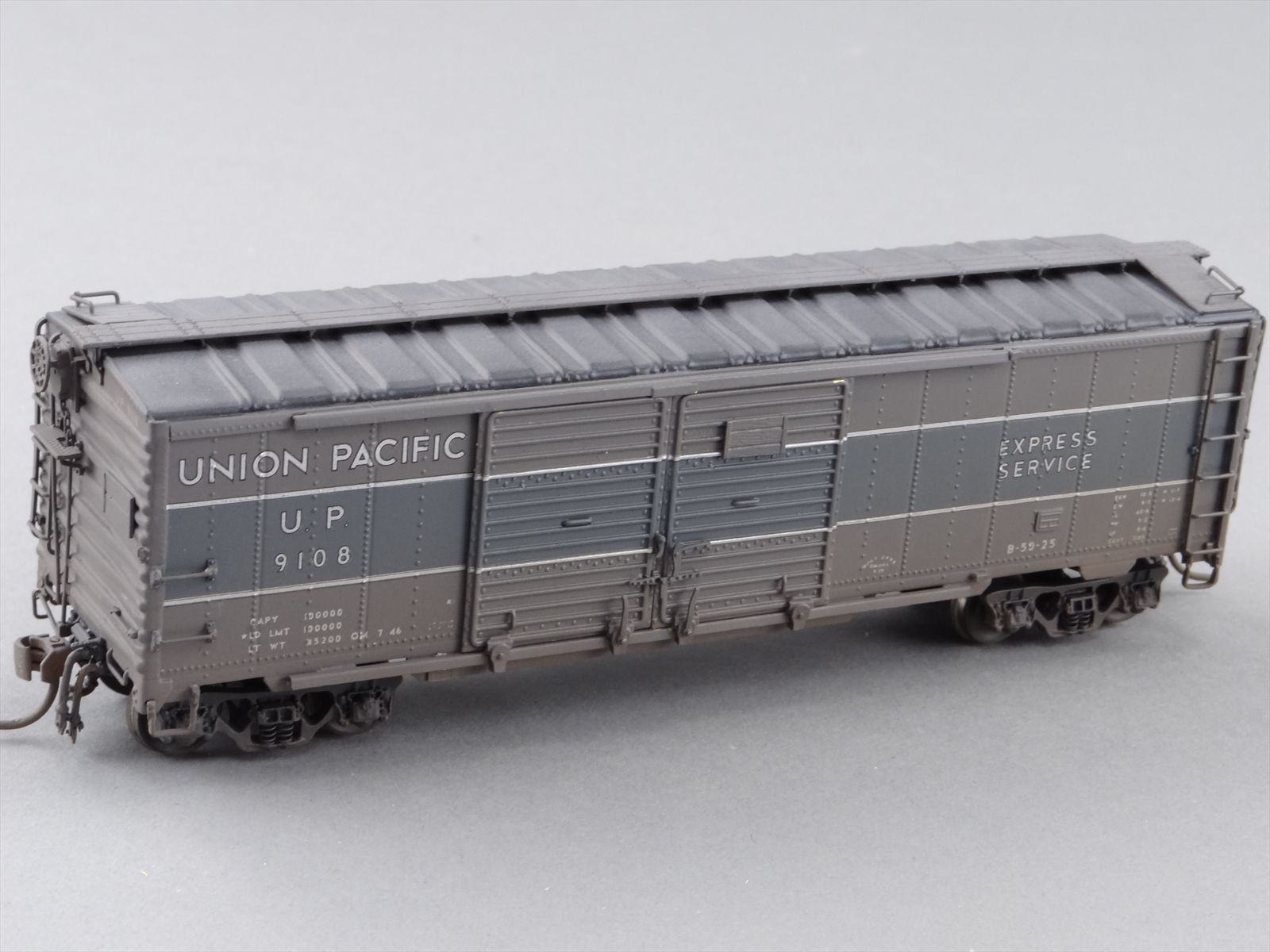HO Brass Beaver Creek UP Union Pacific B-50-25 Challenger Box Car #9108 ...