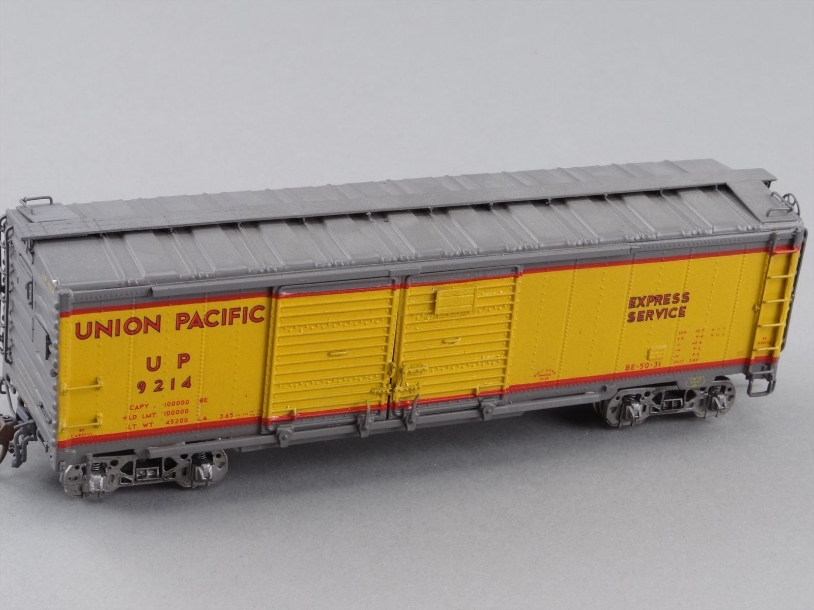 HO Brass Beaver Creek UP Union Pacific B-50-31 Challenger Box Car #9214
