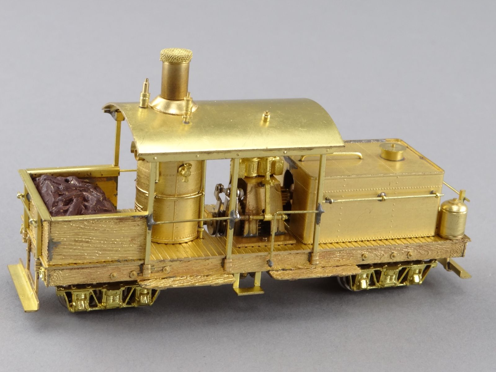 HOn3 Brass Model Train - WMC Westside Climax Class A Vertical Boiler ...