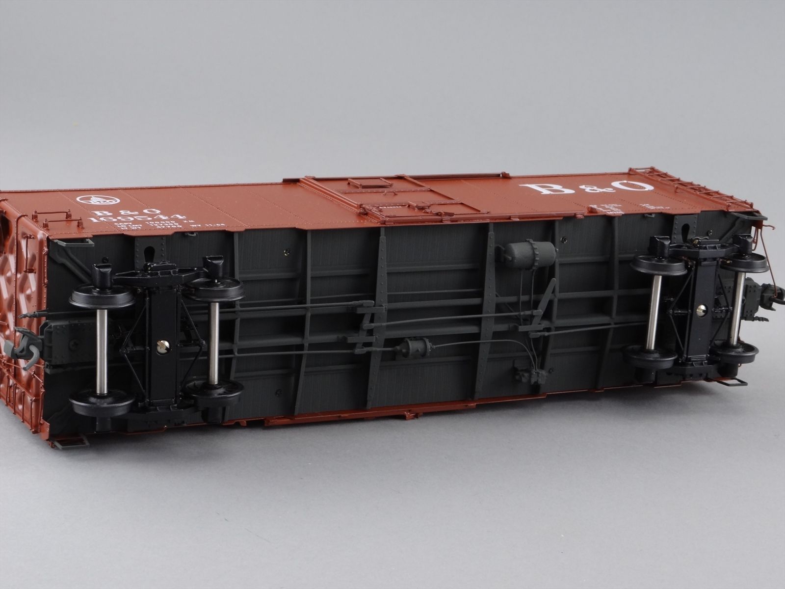 O 2-Rail Brass RY Models 2605113 Rich Yoder B&O 1937 AAR 40' Box Car w ...