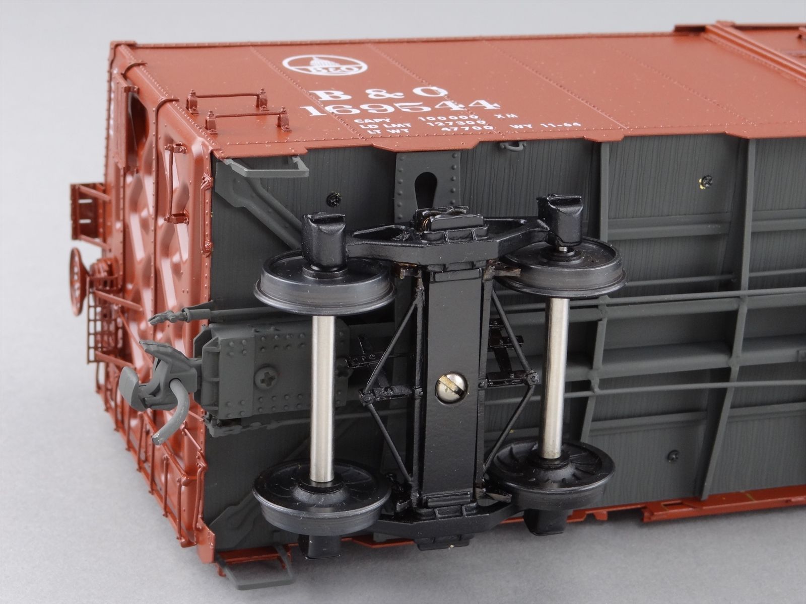 O 2-Rail Brass RY Models 2605113 Rich Yoder B&O 1937 AAR 40' Box Car w ...