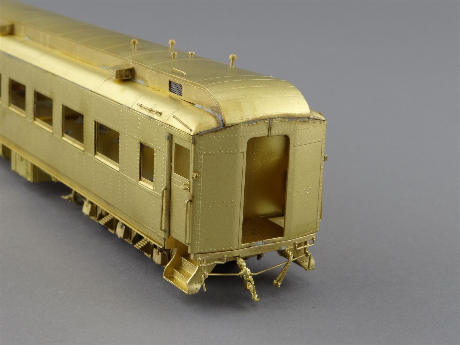 HO Scale Pecos River Brass 2808 ATSF Santa Fe Heavyweight Chair w/ AC #3050-3069