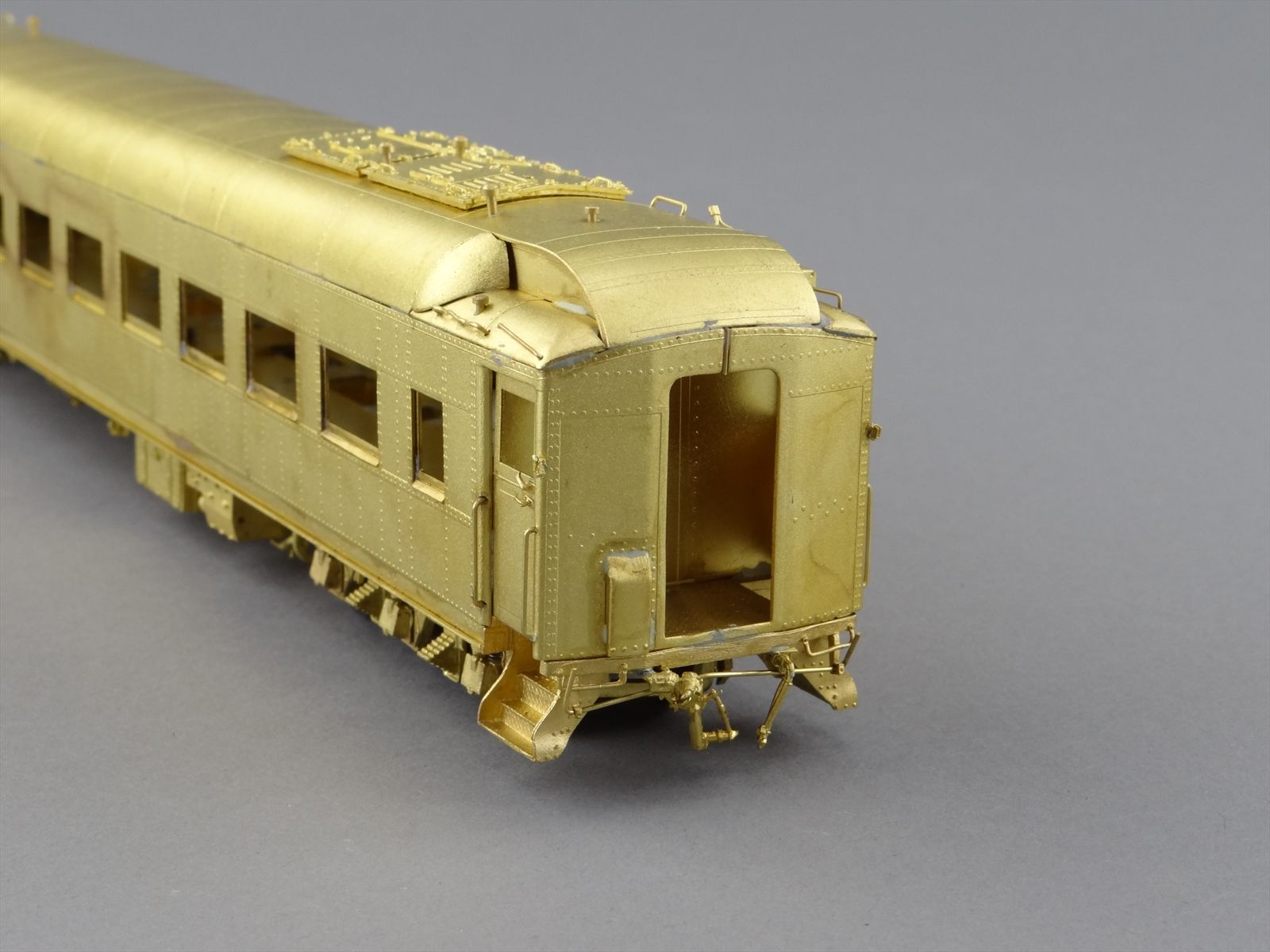 HO Scale Pecos River Brass 2808 ATSF Santa Fe Heavyweight Chair w/ AC #3050-3069