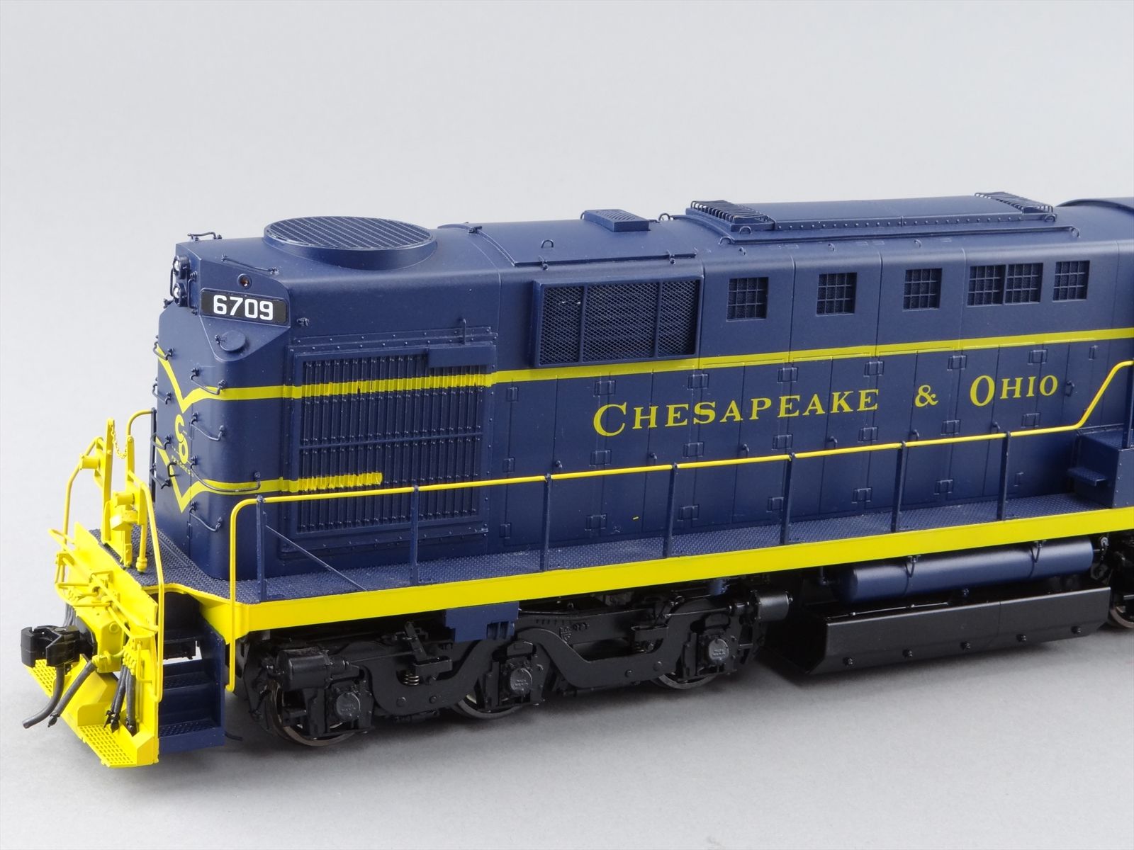 O Brass C&LS Car & Locomotive Shop C&O Chesapeake & Ohio RSD-12 Diesel ...