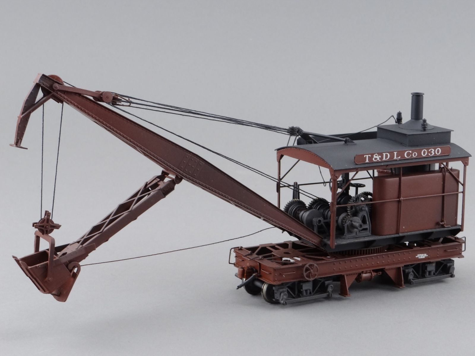 On3 Scale Brass OMI 0024 Overland T&DL Co. American Ditcher #030 - Custom