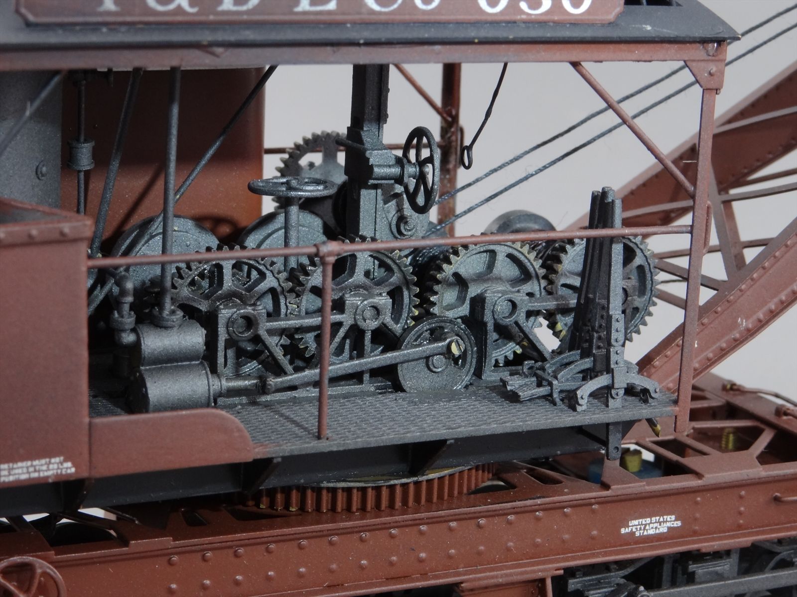 On3 Scale Brass OMI 0024 Overland T&DL Co. American Ditcher #030 - Custom