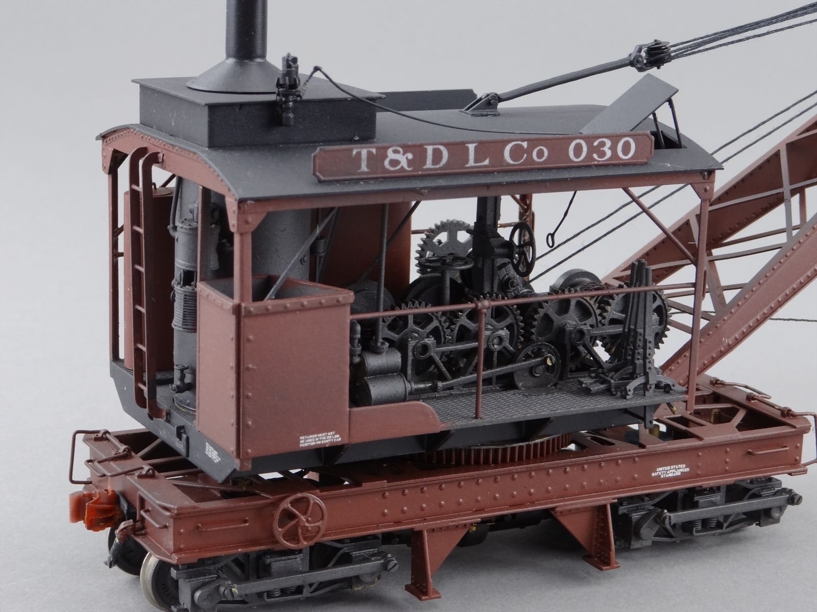 On3 Scale Brass OMI 0024 Overland T&DL Co. American Ditcher #030 - Custom