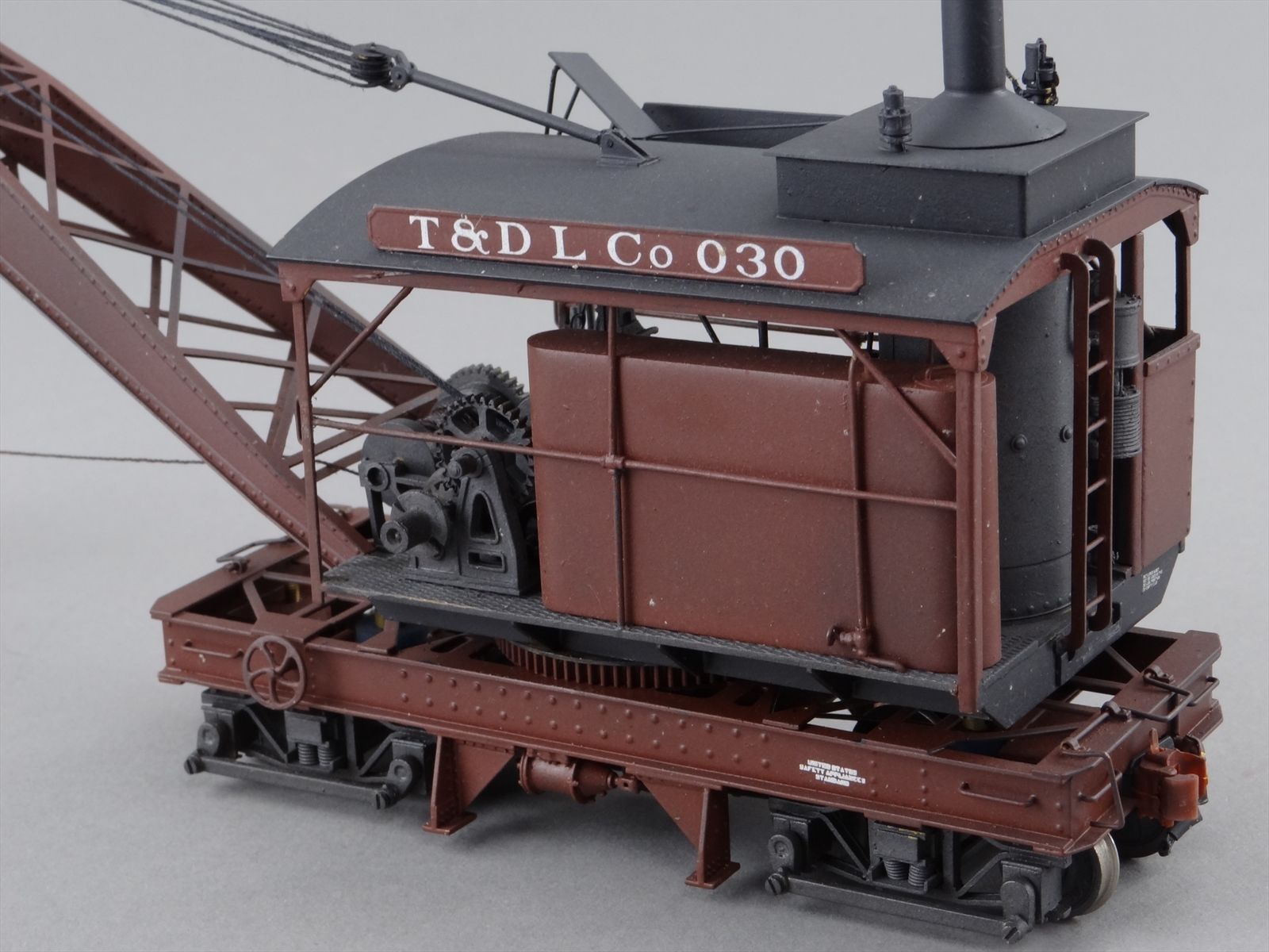 On3 Scale Brass OMI 0024 Overland T&DL Co. American Ditcher #030 - Custom