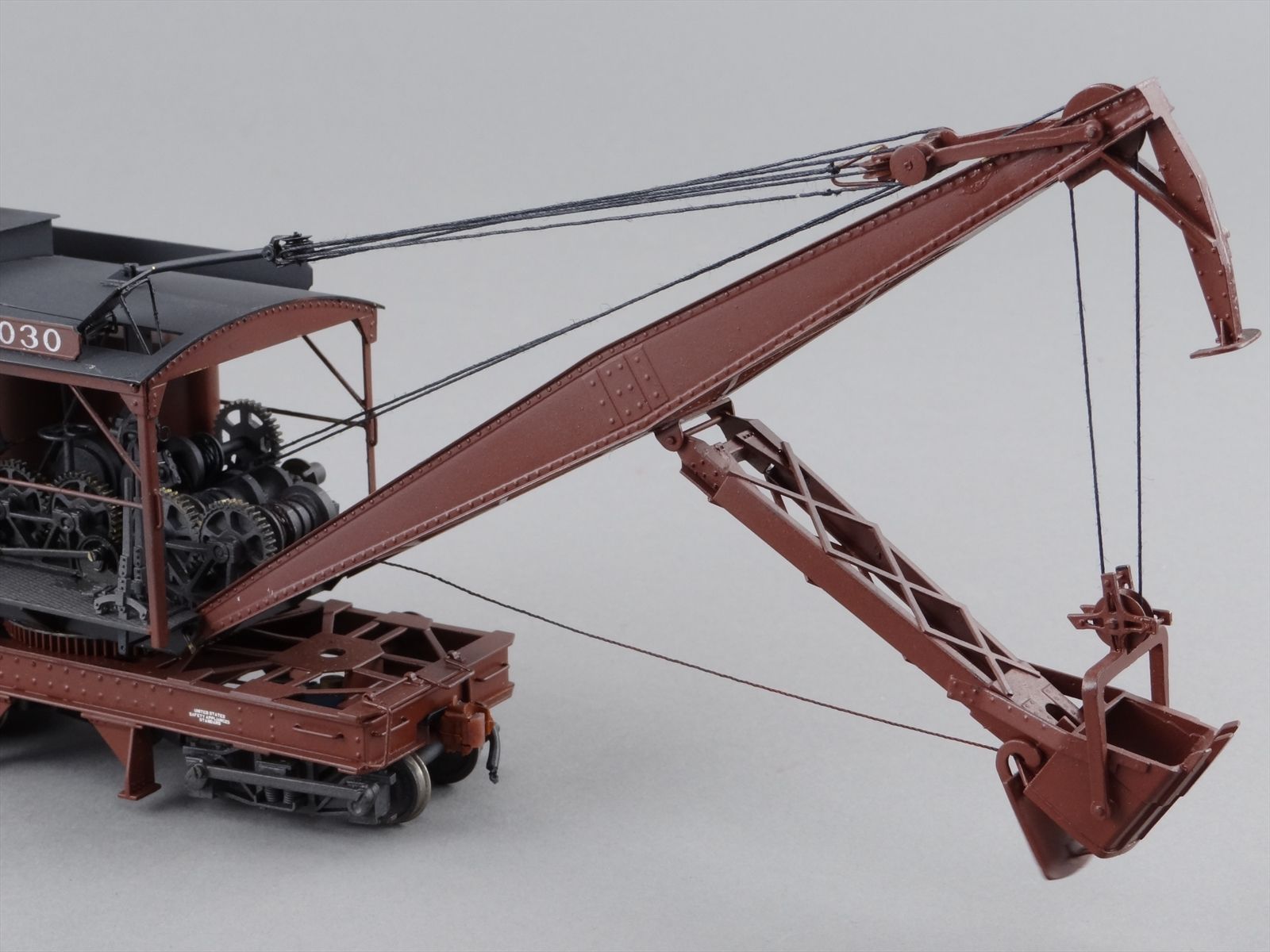 On3 Scale Brass OMI 0024 Overland T&DL Co. American Ditcher #030 - Custom