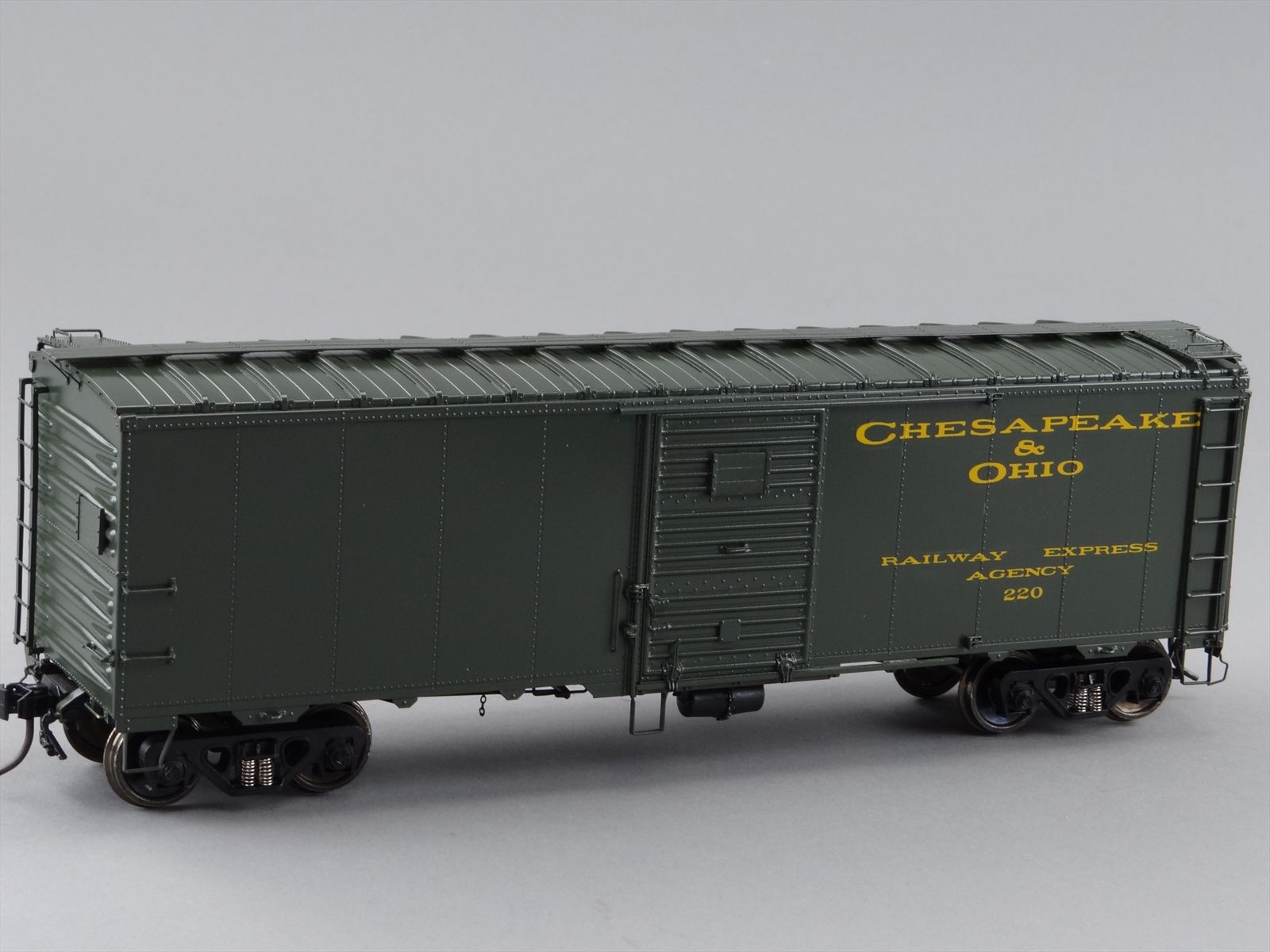 O Scale Brass Pacific Limited PL-5050 C&O Chesapeake & Ohio REA Box Car ...