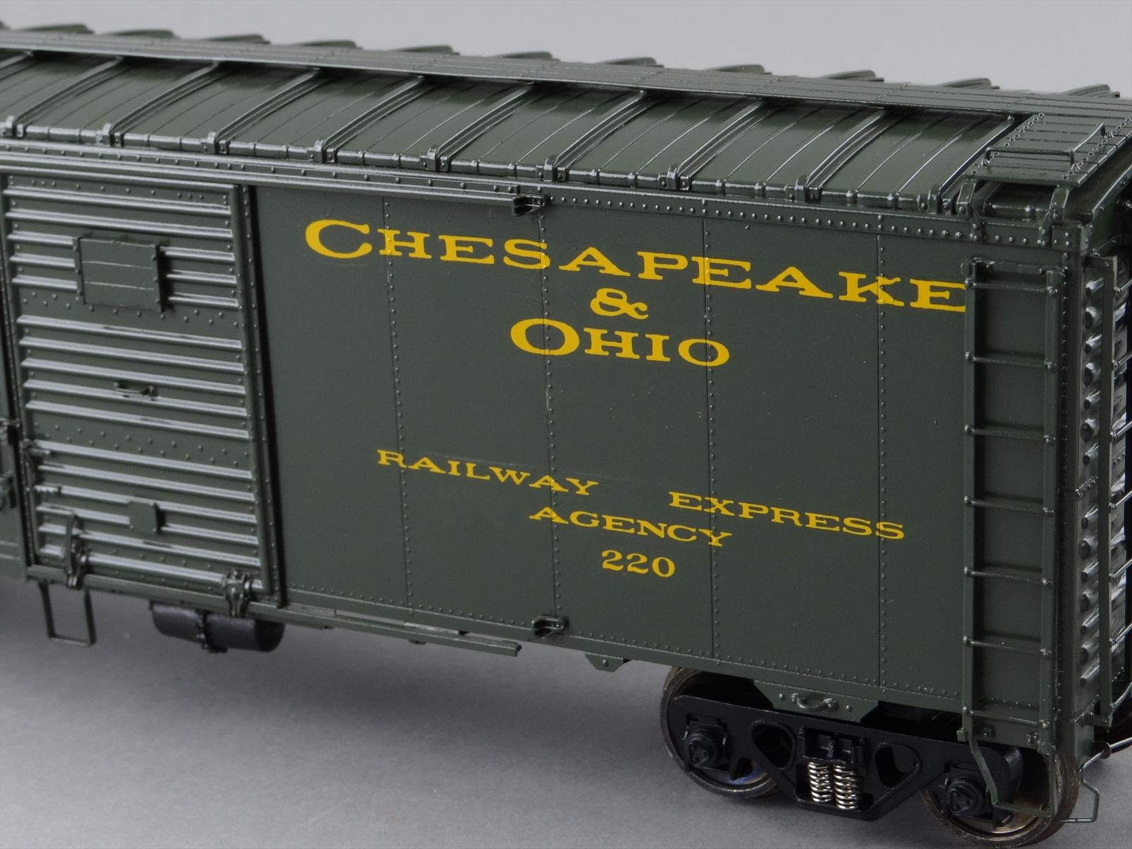 O Scale Brass Pacific Limited PL-5050 C&O Chesapeake & Ohio REA Box Car ...