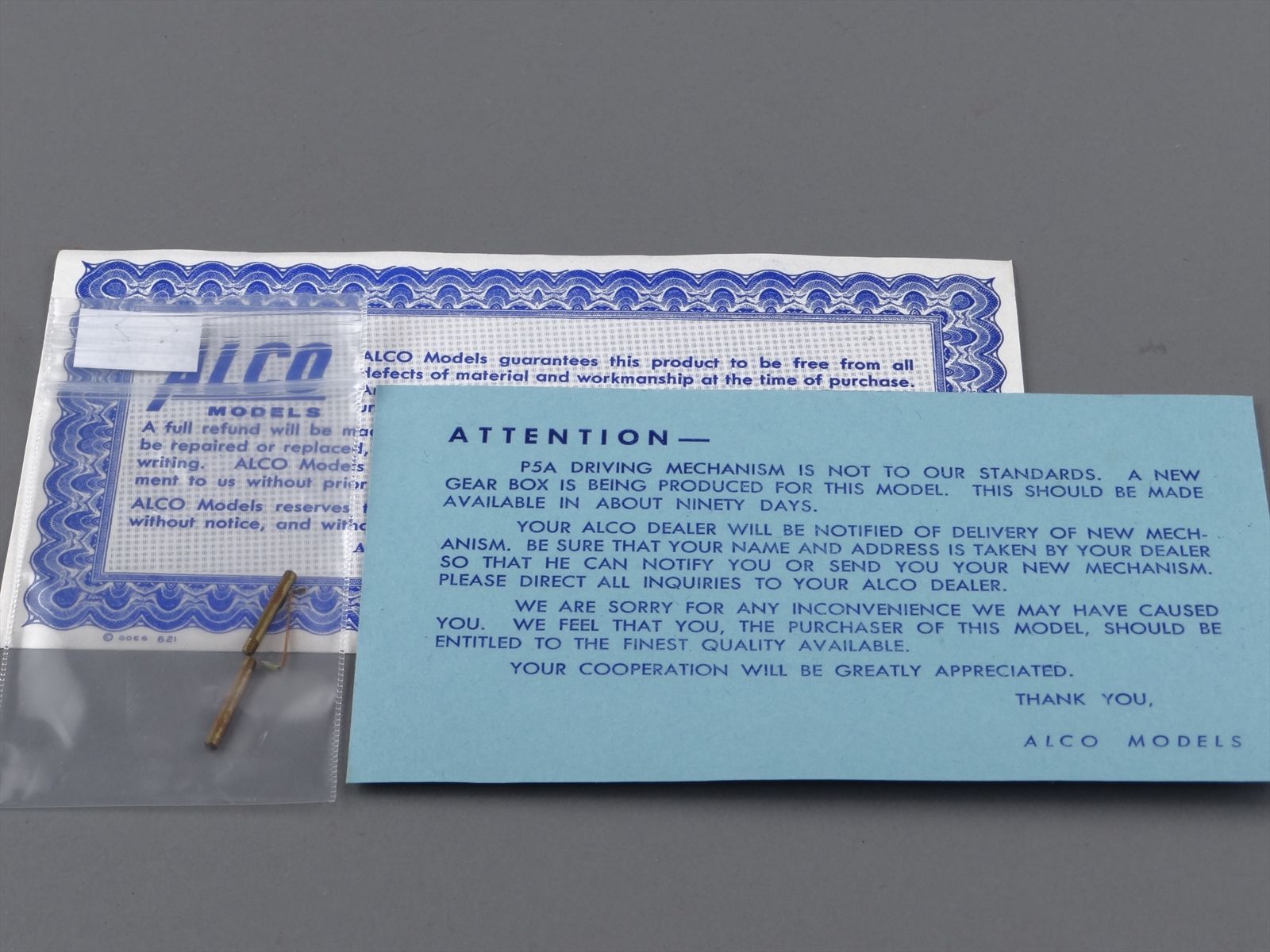 HO Brass ALCO Models E-105 PRR Pennsylvania P-5A Electric - Kumata