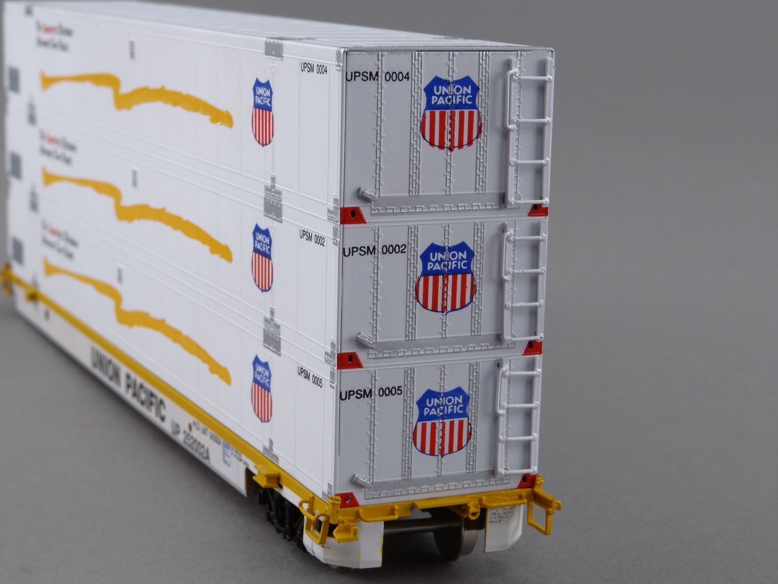 HO Brass Model Train - OMI 1340.1 Overland UP Triple Stack 'Smart Car ...