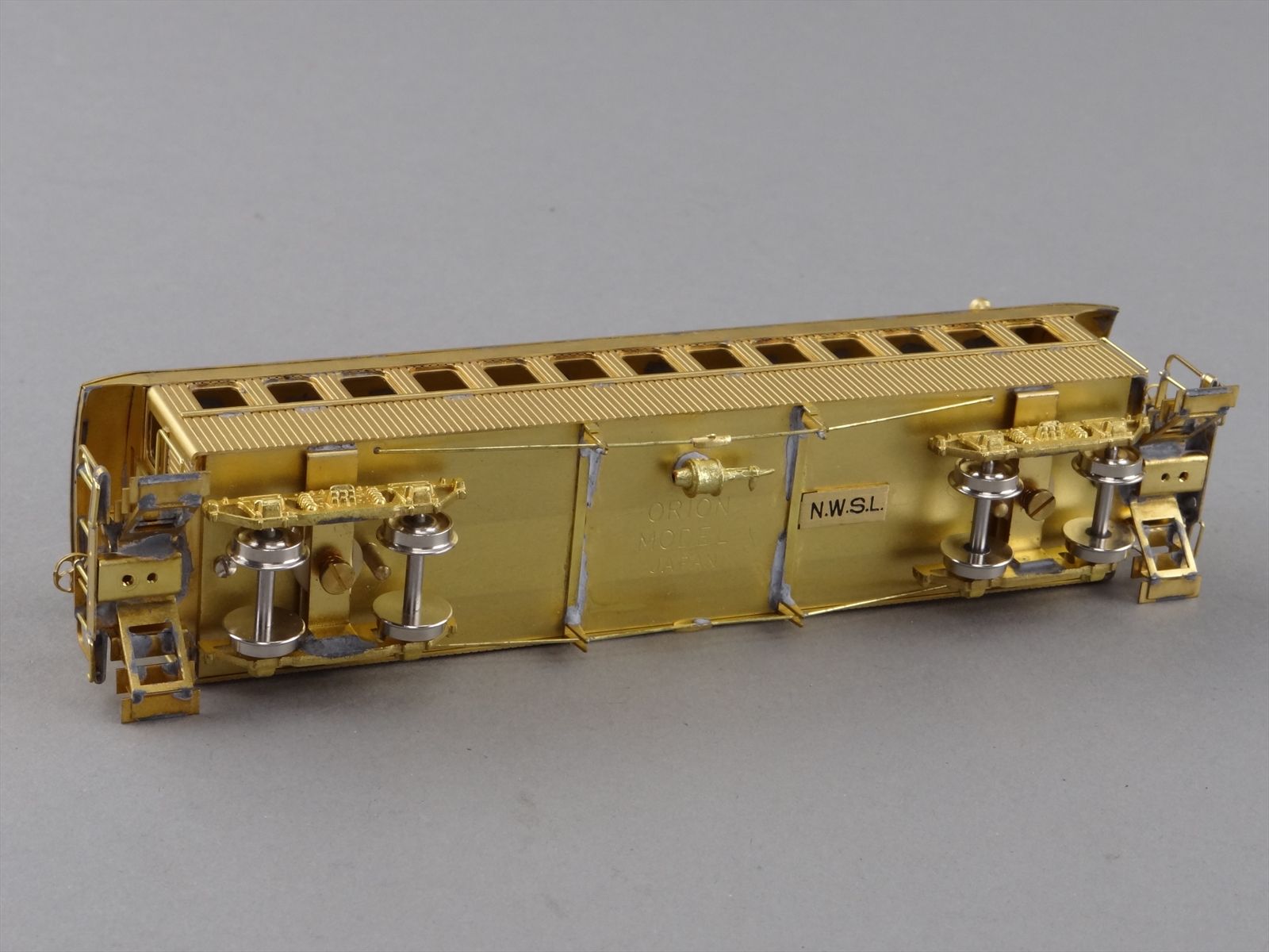 HOn3 Brass NWSL Orion OR&W Ohio River & Western Parlor Business Pay Car #5