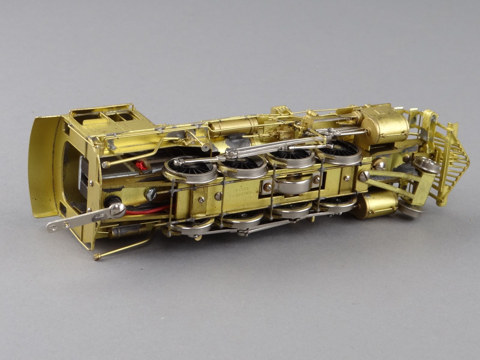 HO Brass Model Train - Sunset Models ATSF Santa Fe 2-8-0 Steam ...