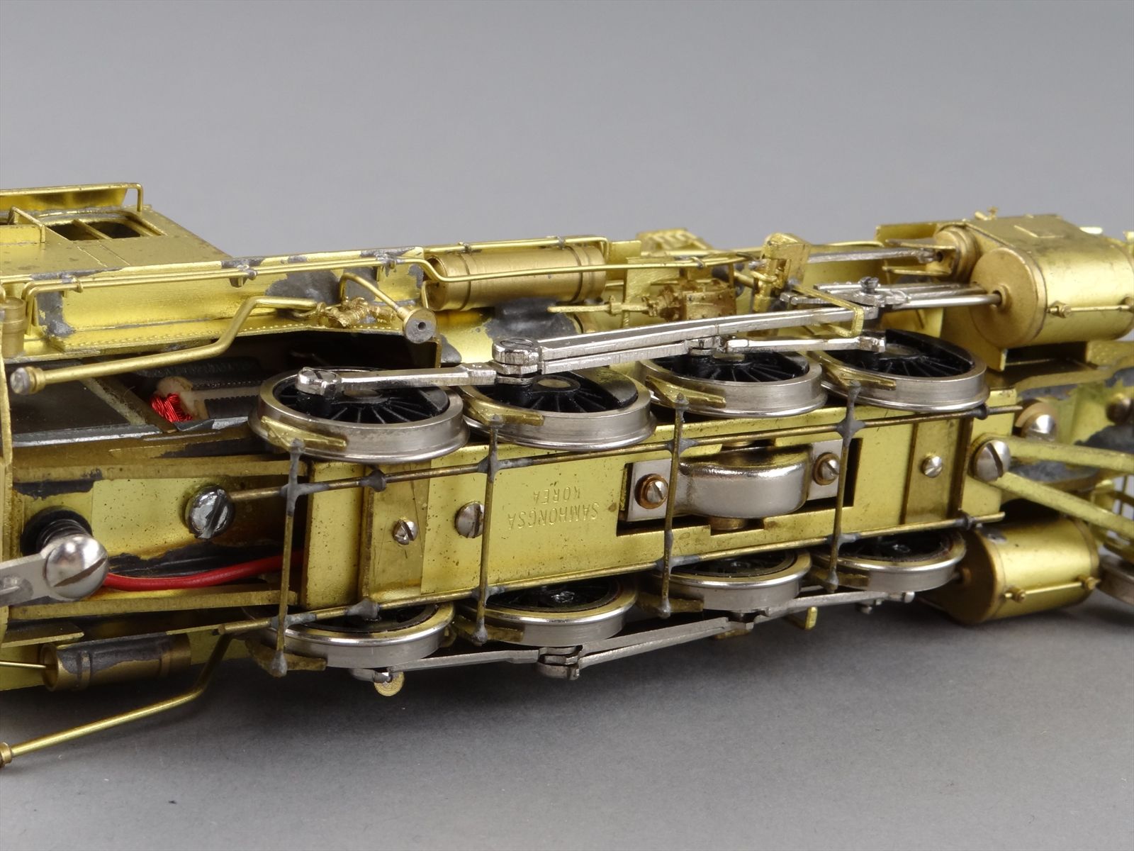 HO Brass Model Train - Sunset Models ATSF Santa Fe 2-8-0 Steam ...