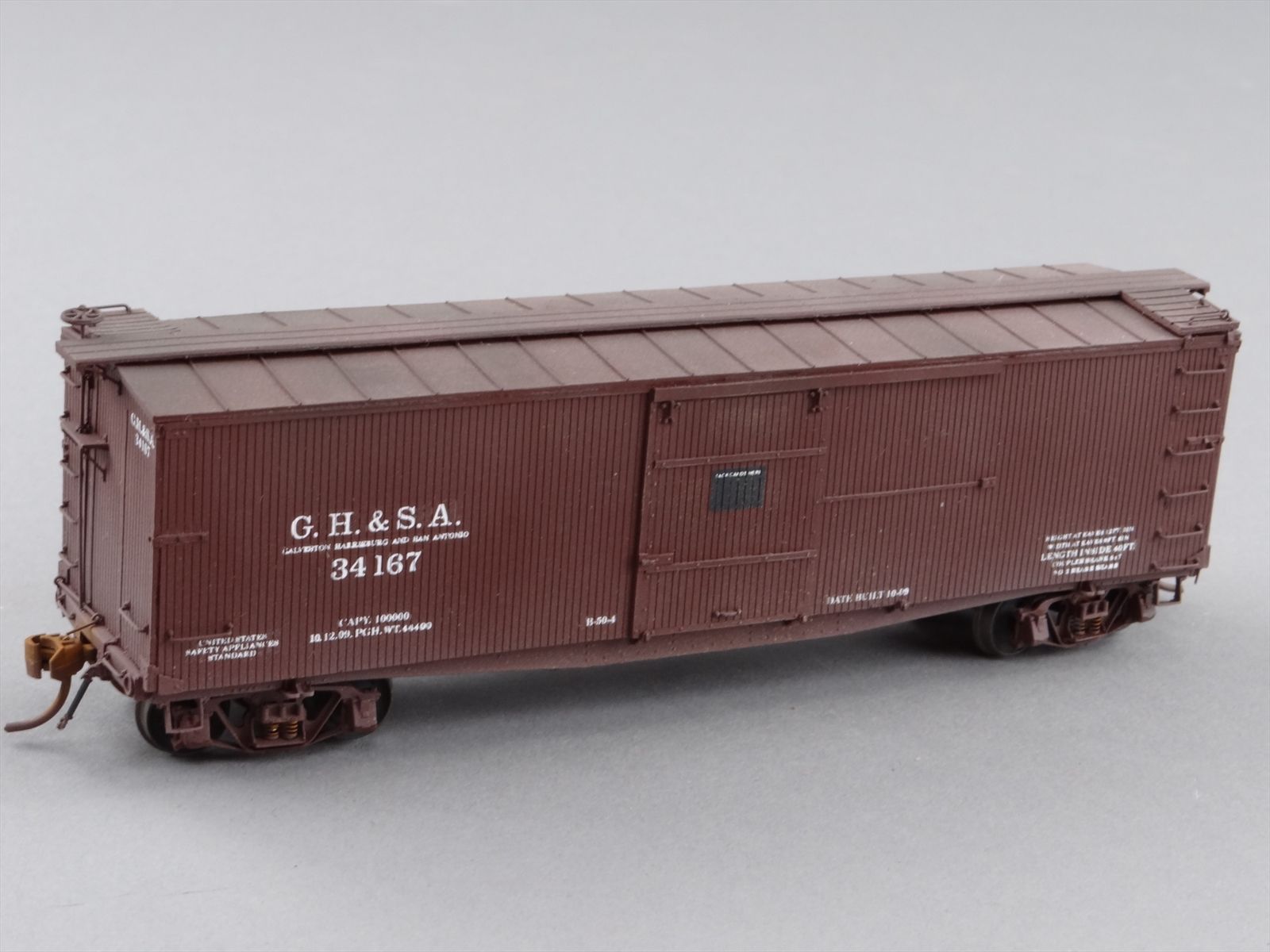 HO Westerfield 1711 Pro Built Kit - SP / GH&SA Galveston Harrisburg & San Antonio B-50-4 Box Car ...