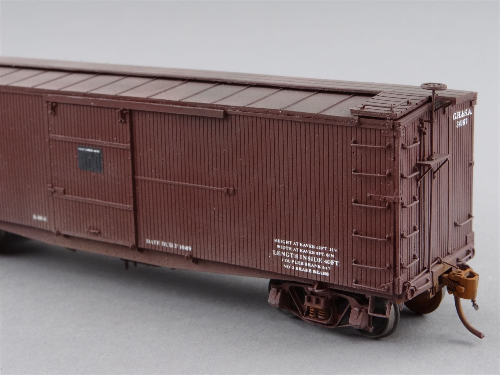 HO Westerfield 1711 Pro Built Kit - SP / GH&SA Galveston Harrisburg & San Antonio B-50-4 Box Car ...