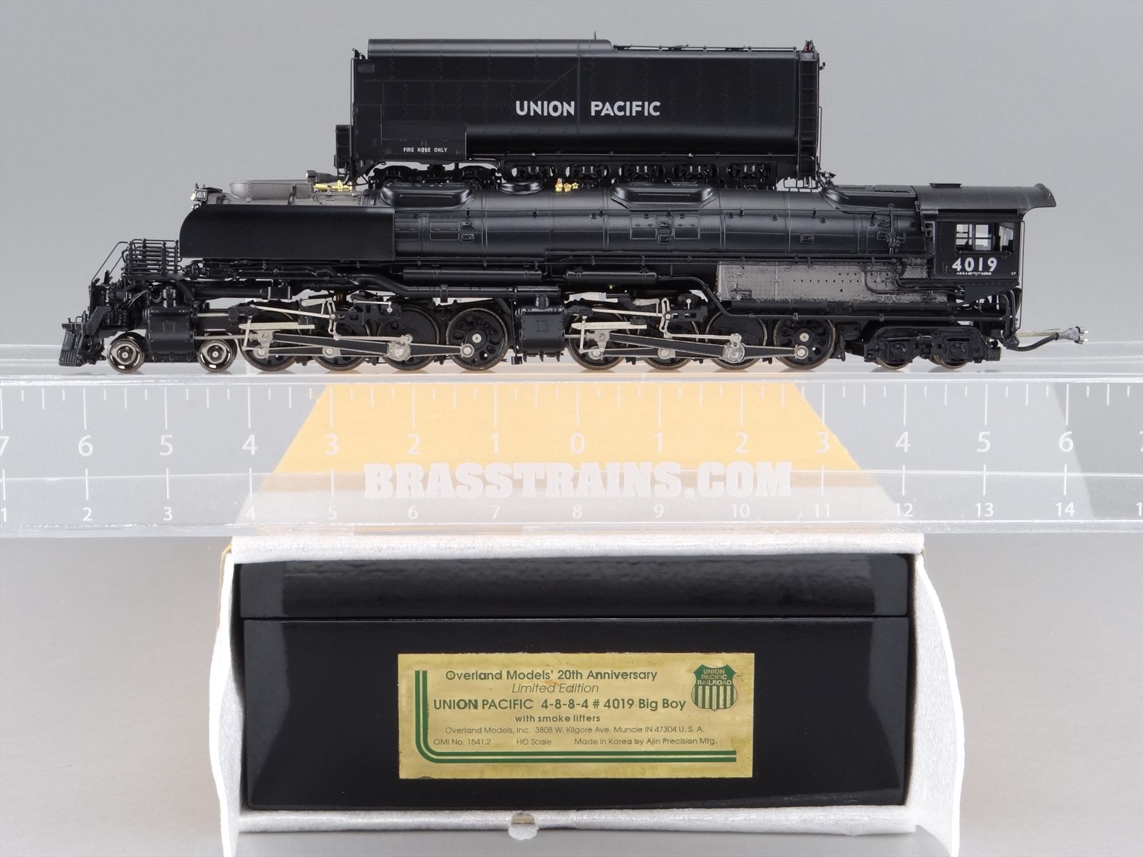 HO Brass Model Train - OMI 1541.2 Overland Anniversary UP Big Boy #58 ...