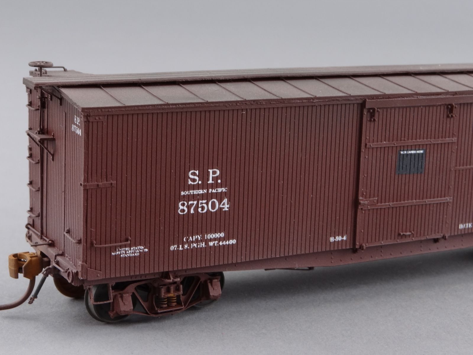 HO Westerfield 1711 Pro Built Kit - SP Southern Pacific B-50-4 Box Car #87504 - Custom