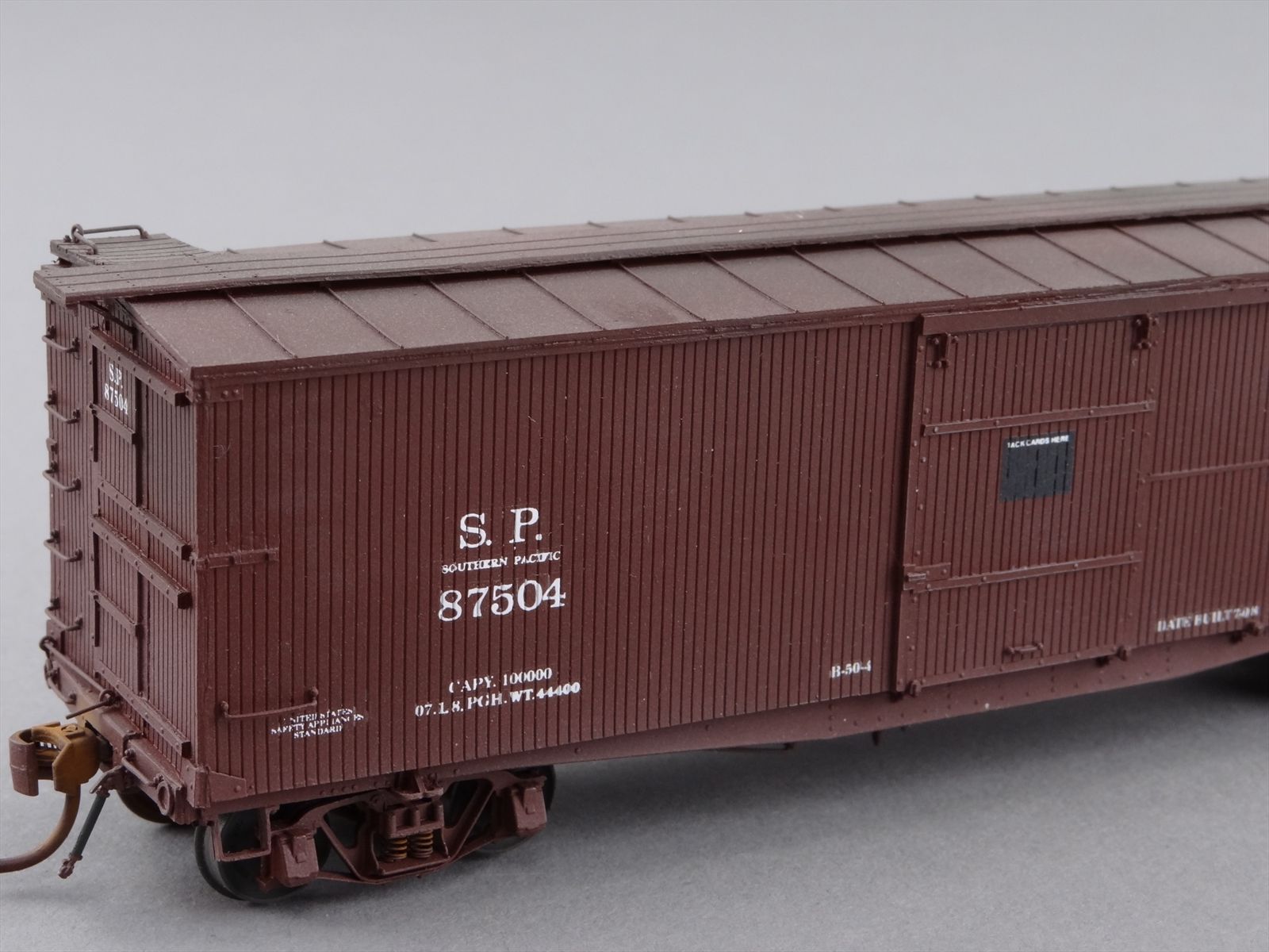 HO Westerfield 1711 Pro Built Kit - SP Southern Pacific B-50-4 Box Car #87504 - Custom