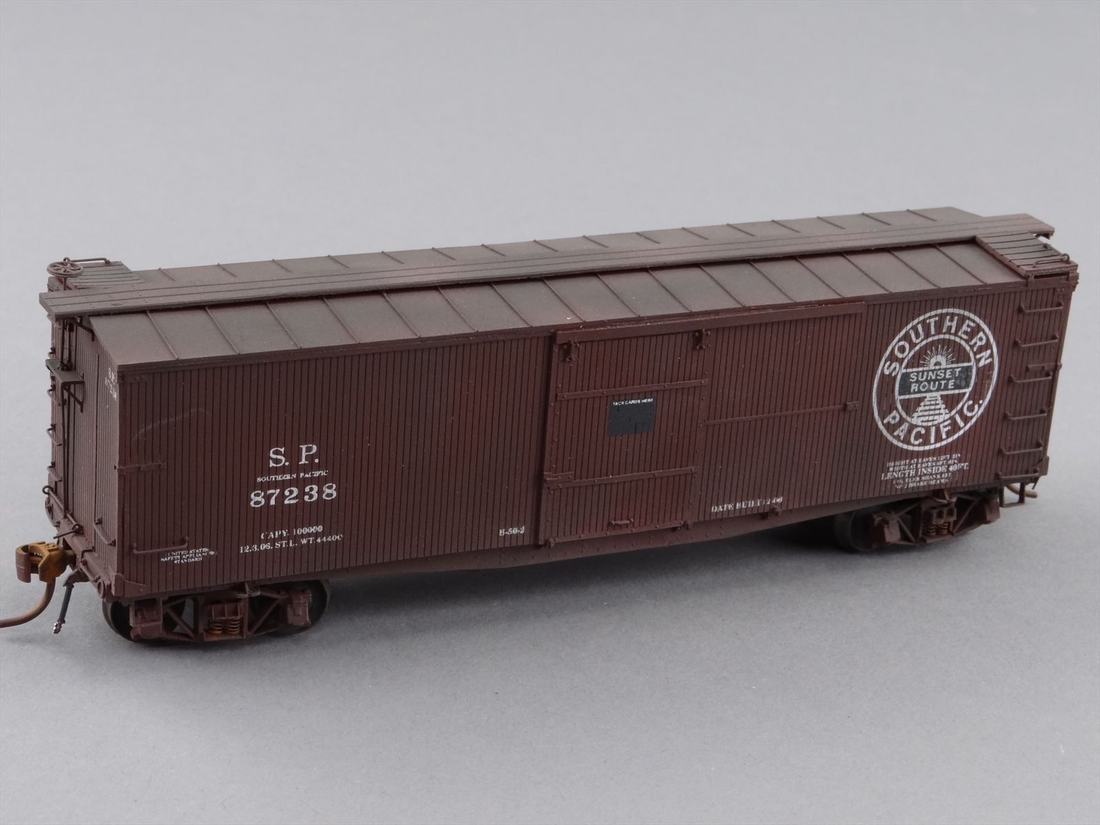 HO Westerfield 1711 Pro Built Kit - SP Southern Pacific B-50-2 Box Car #87238 - Custom