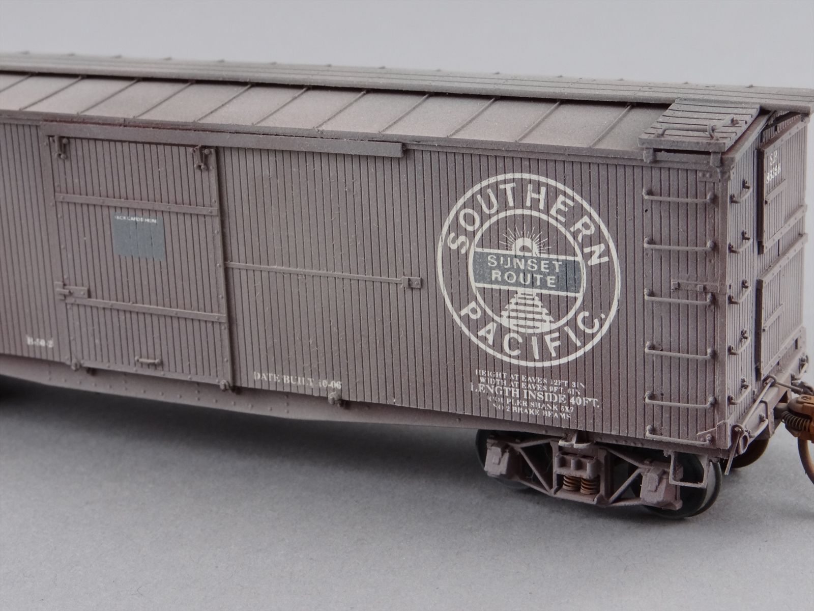 HO Westerfield 1711 Pro Built Kit - SP Southern Pacific B-50-2 Box Car #86368 - Custom