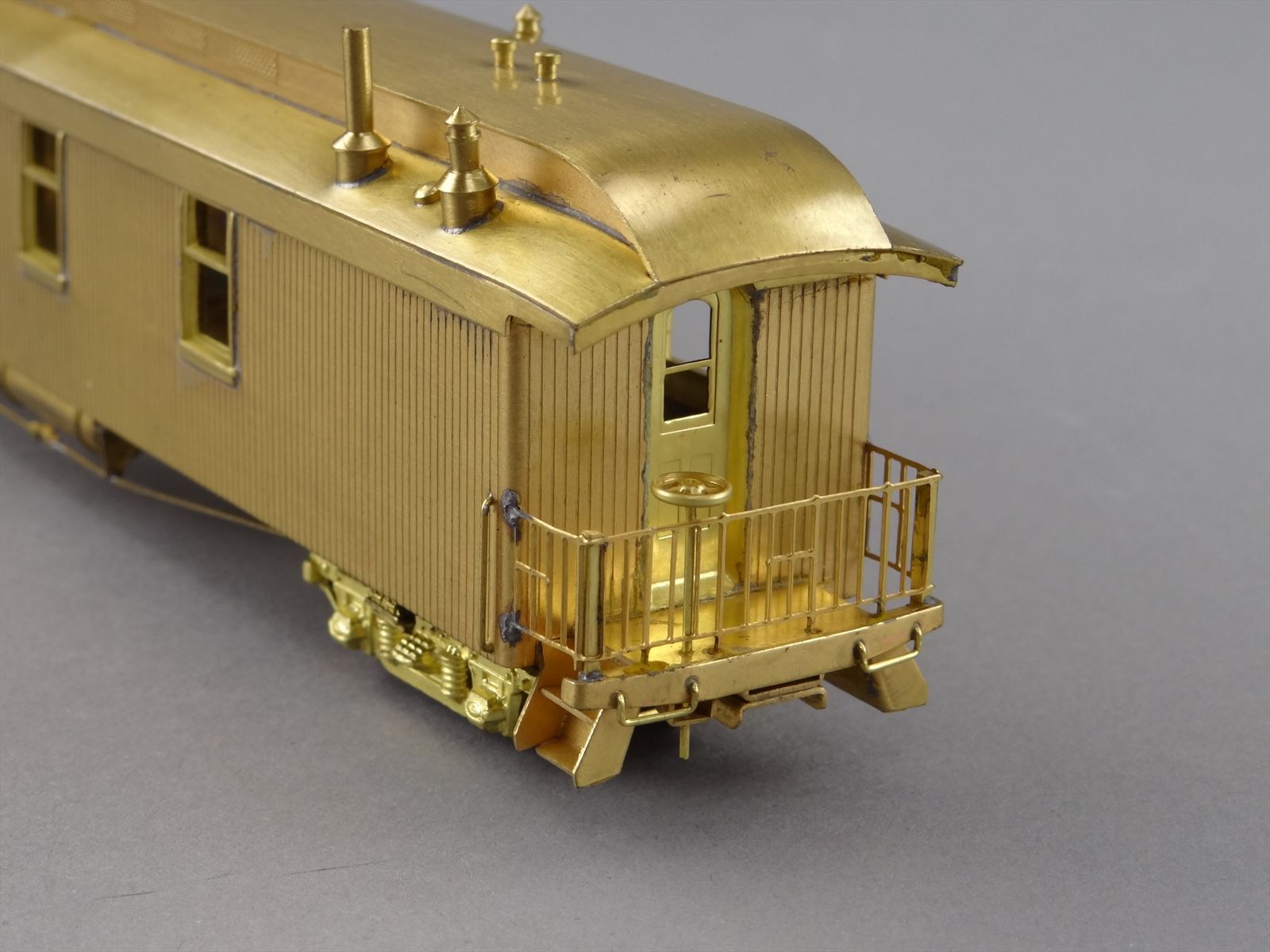 HOn3 Brass S. Soho & Co RGS Edna Business Passenger Car + Champ Decals