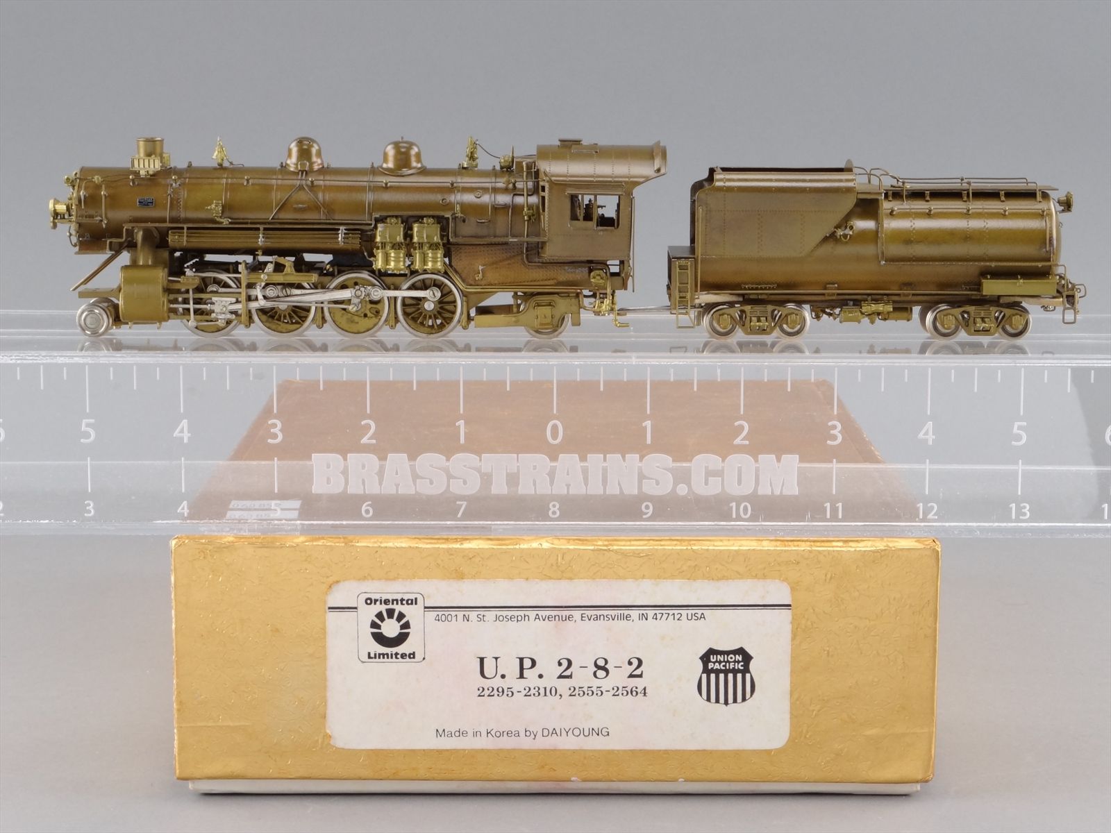 HO Brass Model Train - Oriental Limited UP Union Pacific 2-8-2 ...