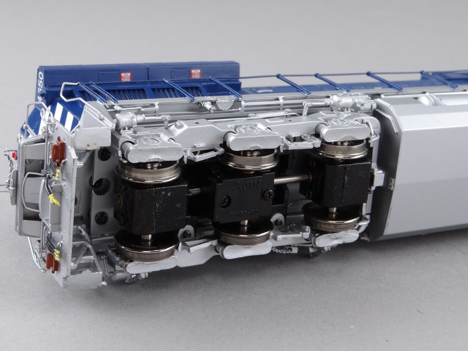 HO Brass Model Train - OMI 6588.1 Overland BCR BC RAIL C44-9W Diesel ...