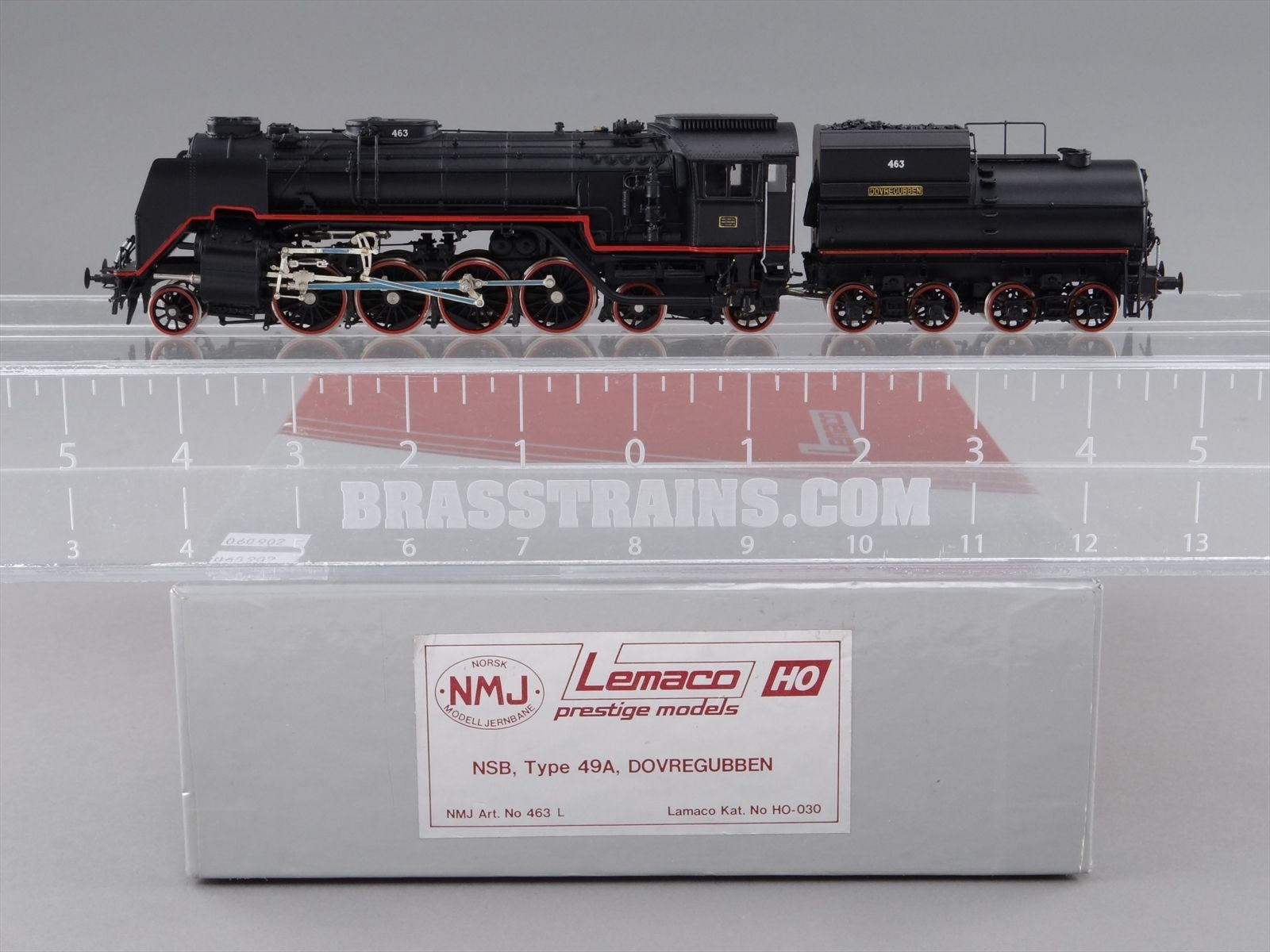 HO Brass - Lemaco Presitige Models 030 Norwegian NSB Type 49A ...