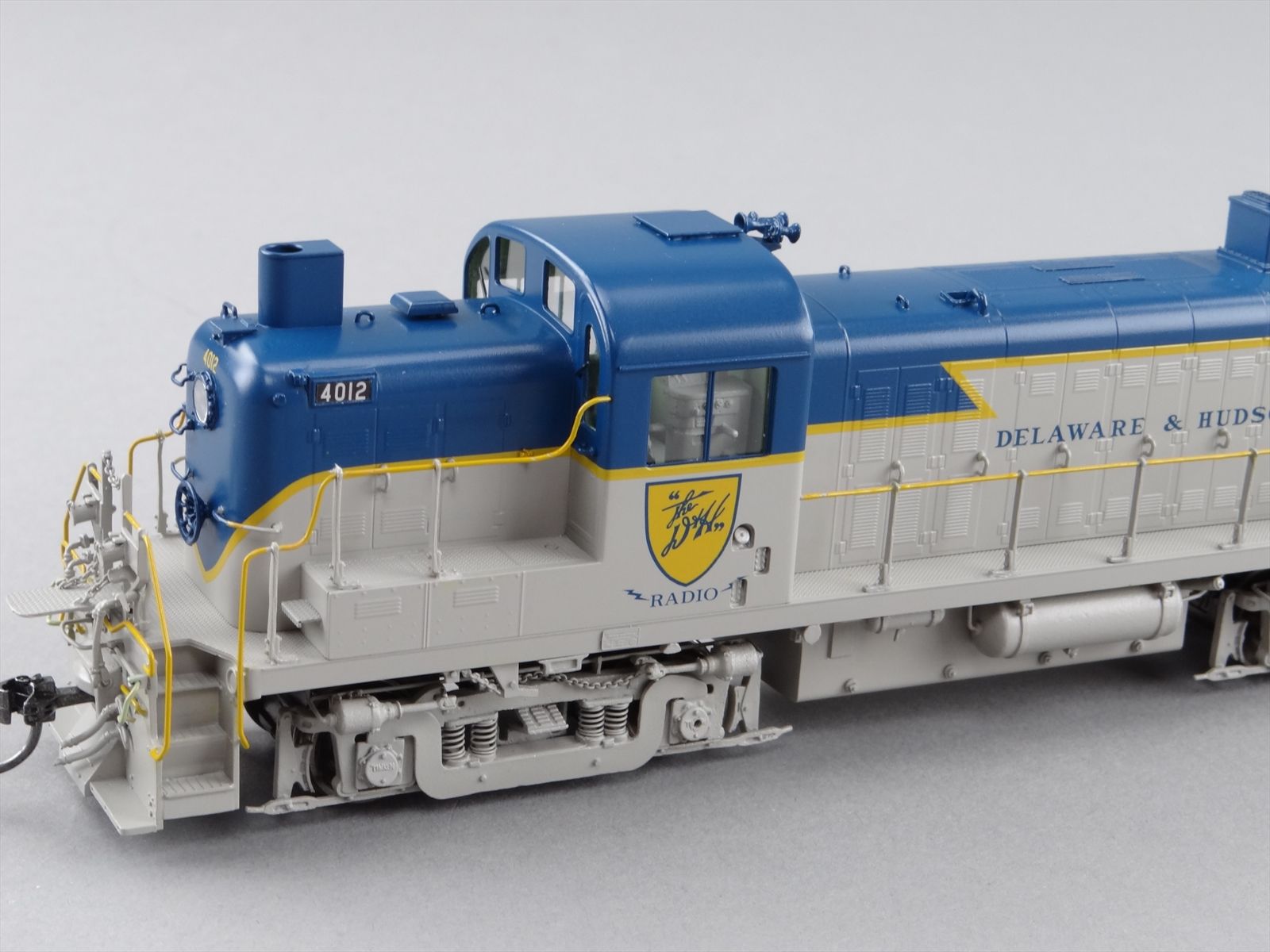 HO Brass Model Train - DP 9323 Alco RS Road Switcher D&H Delaware ...