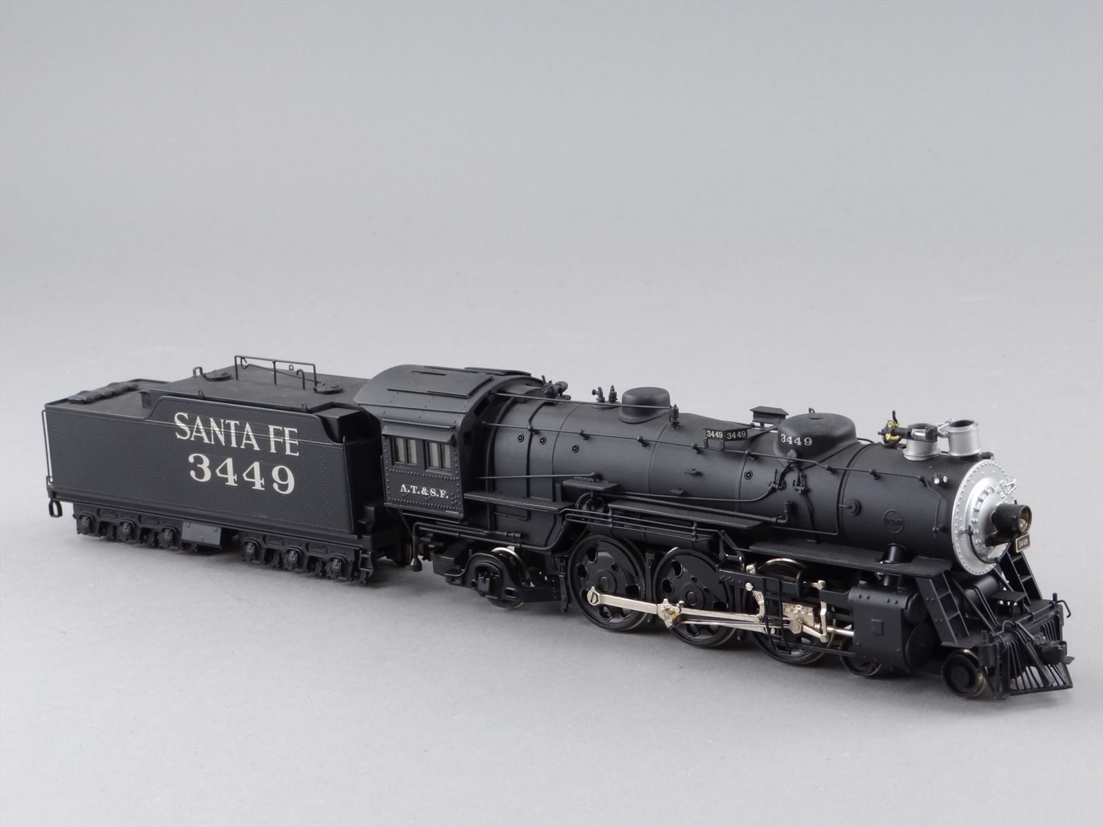 HO Brass Model Train - Balboa Katsumi ATSF Santa Fe 3400 Class 4-6-2 ...