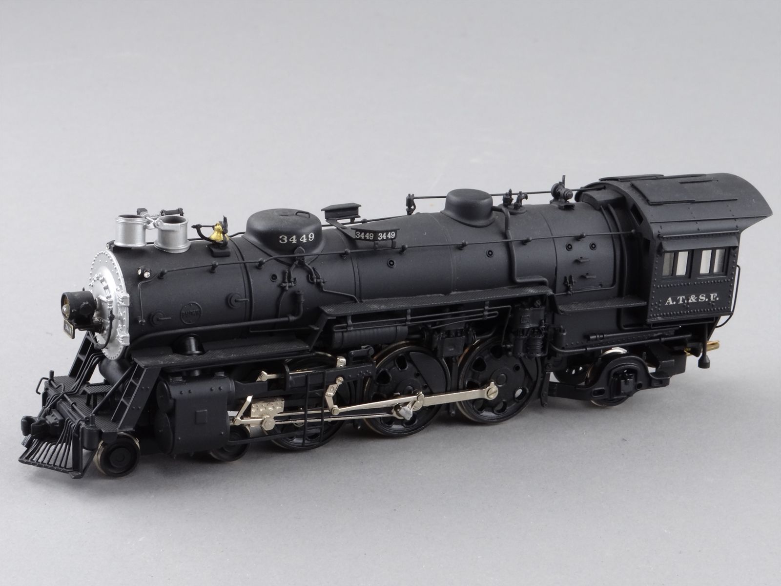 HO Brass Model Train - Balboa Katsumi ATSF Santa Fe 3400 Class 4-6-2 ...