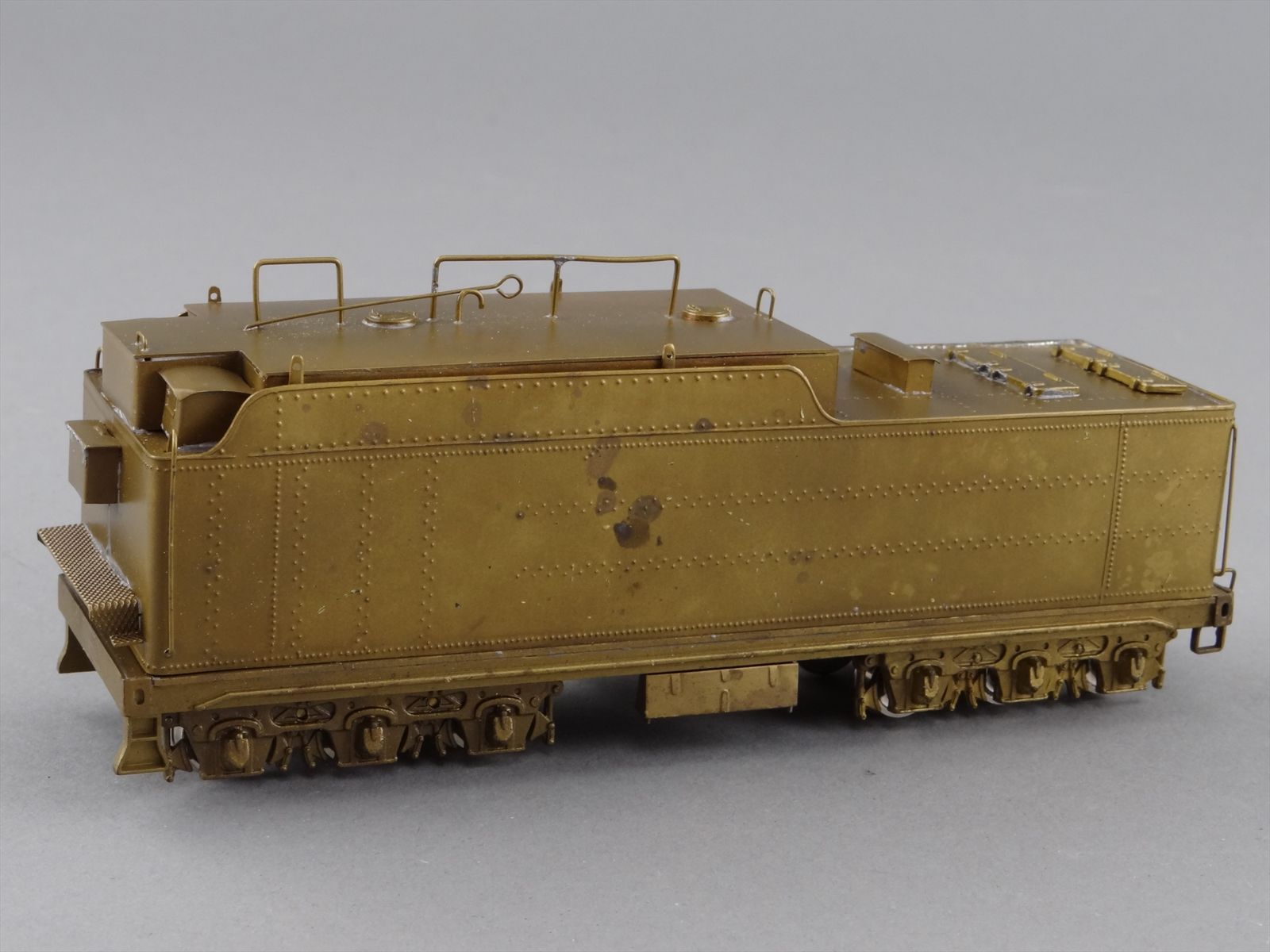 HO Brass Model Train - PFM Pacific Fast Mail United ATSF Santa Fe 2-8-4 ...