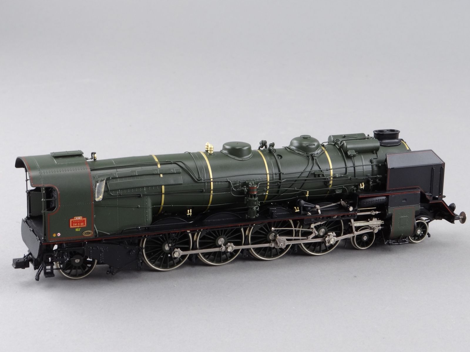 HO European Brass Train - Lemaco Presitige Models 077/1 French SNCF 241 ...
