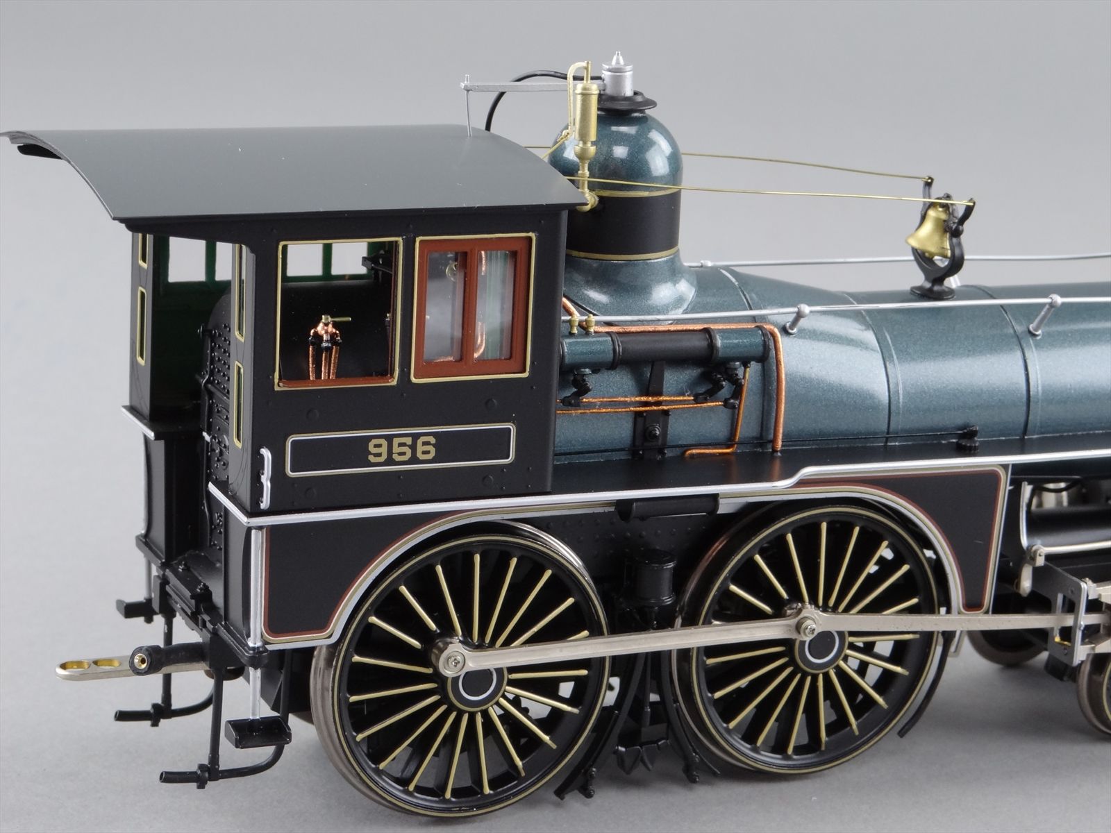 O Scale Brass Model Train SMRTrains PRR Class K D6a 4-4-0 Road# 956 ...