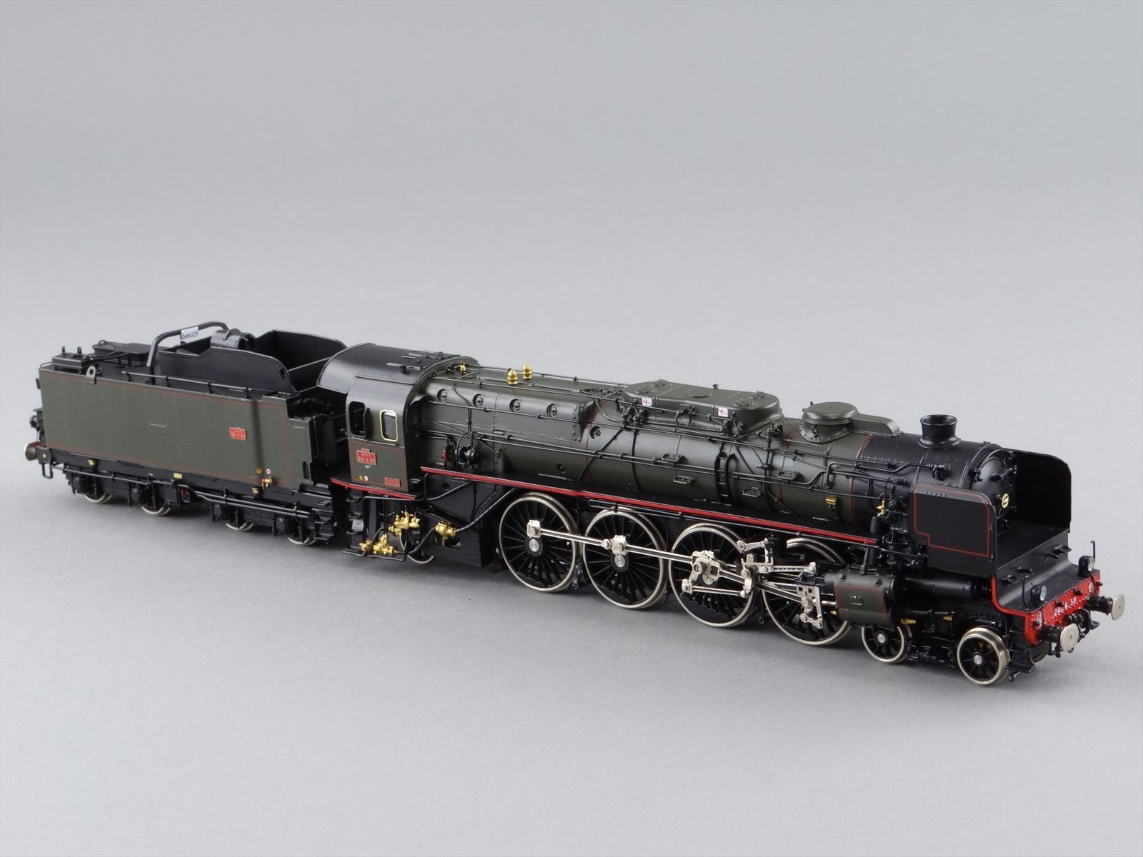 HO European Brass Train - Lemaco Presitige Models 045 French SNCF 241 A ...