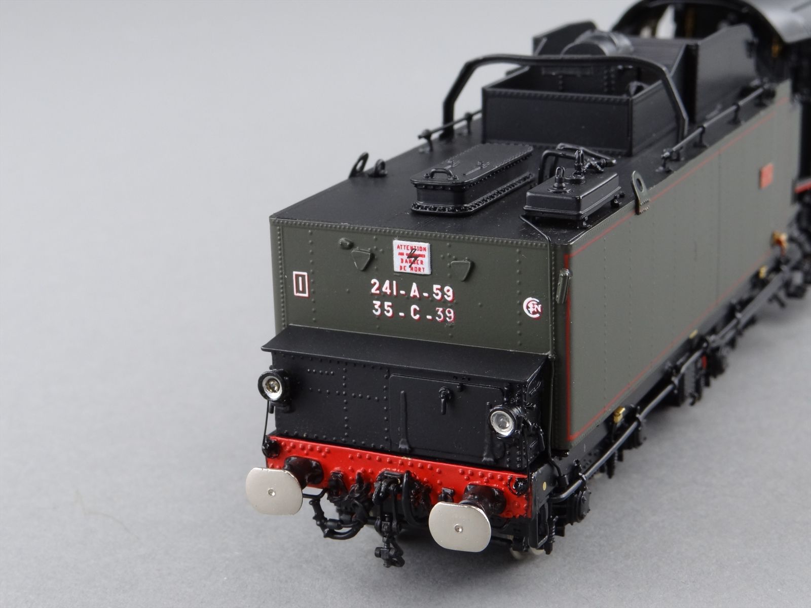 HO European Brass Train - Lemaco Presitige Models 045 French SNCF 241 A ...