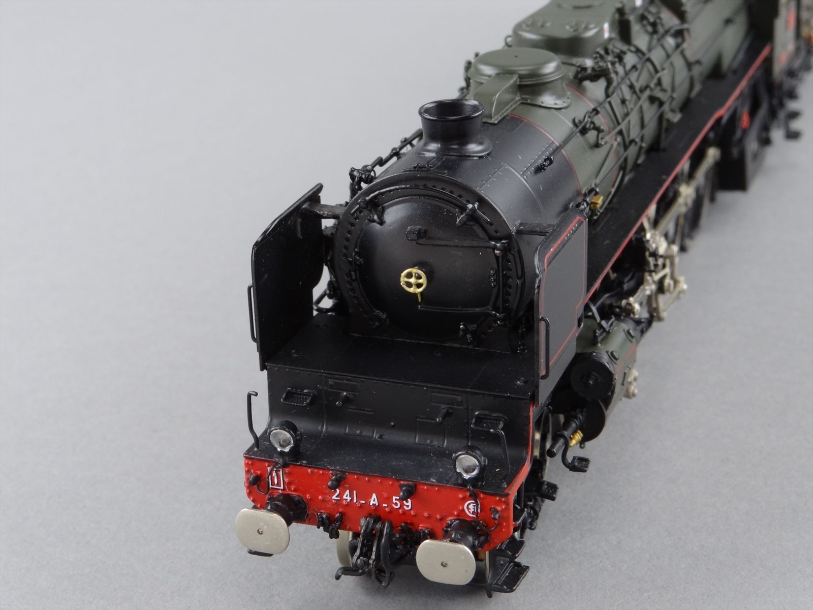 HO European Brass Train - Lemaco Presitige Models 045 French SNCF 241 A ...