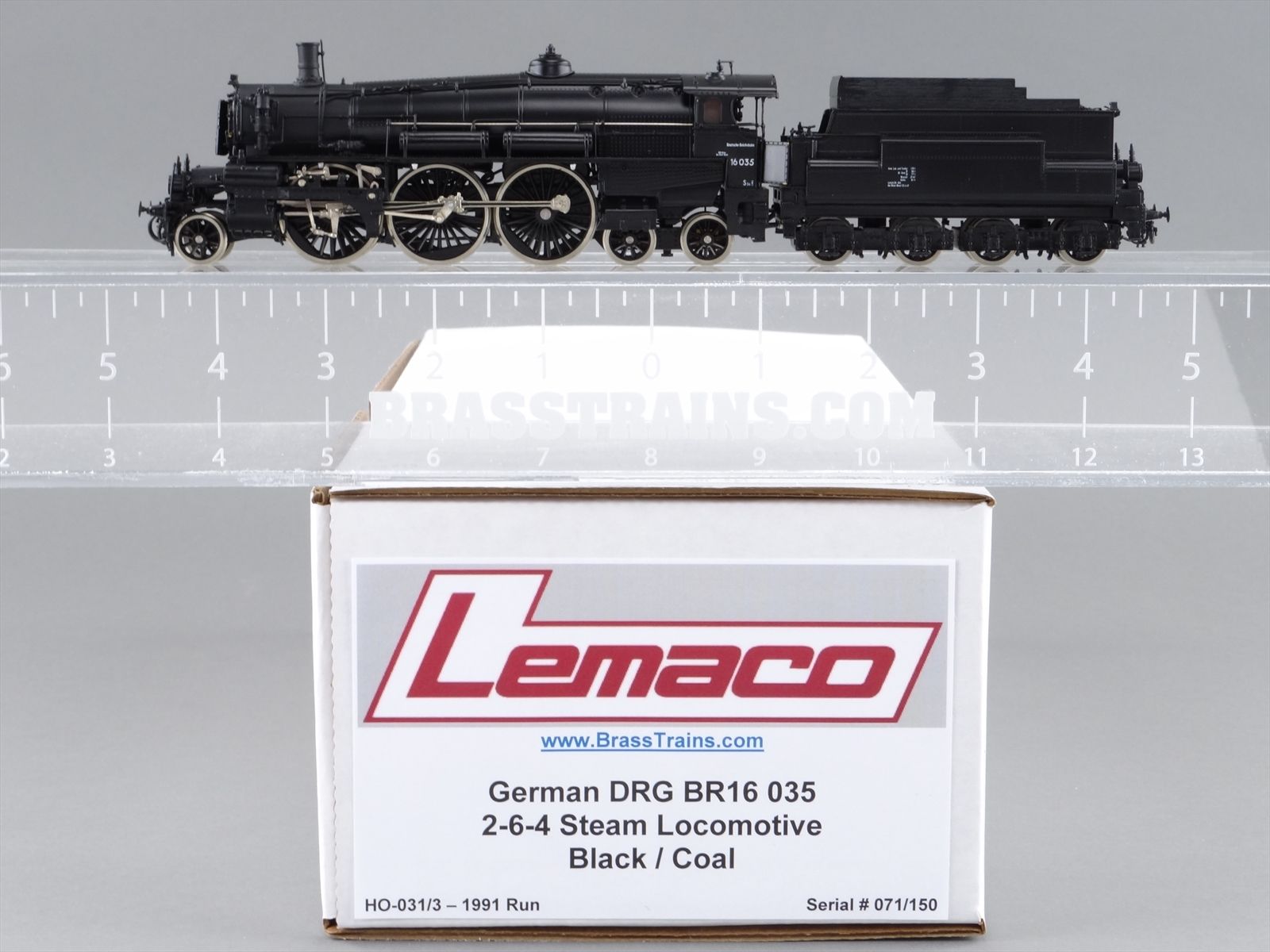 HO European Brass Train - Lemaco Presitige Models 031/3 German DB DRG ...