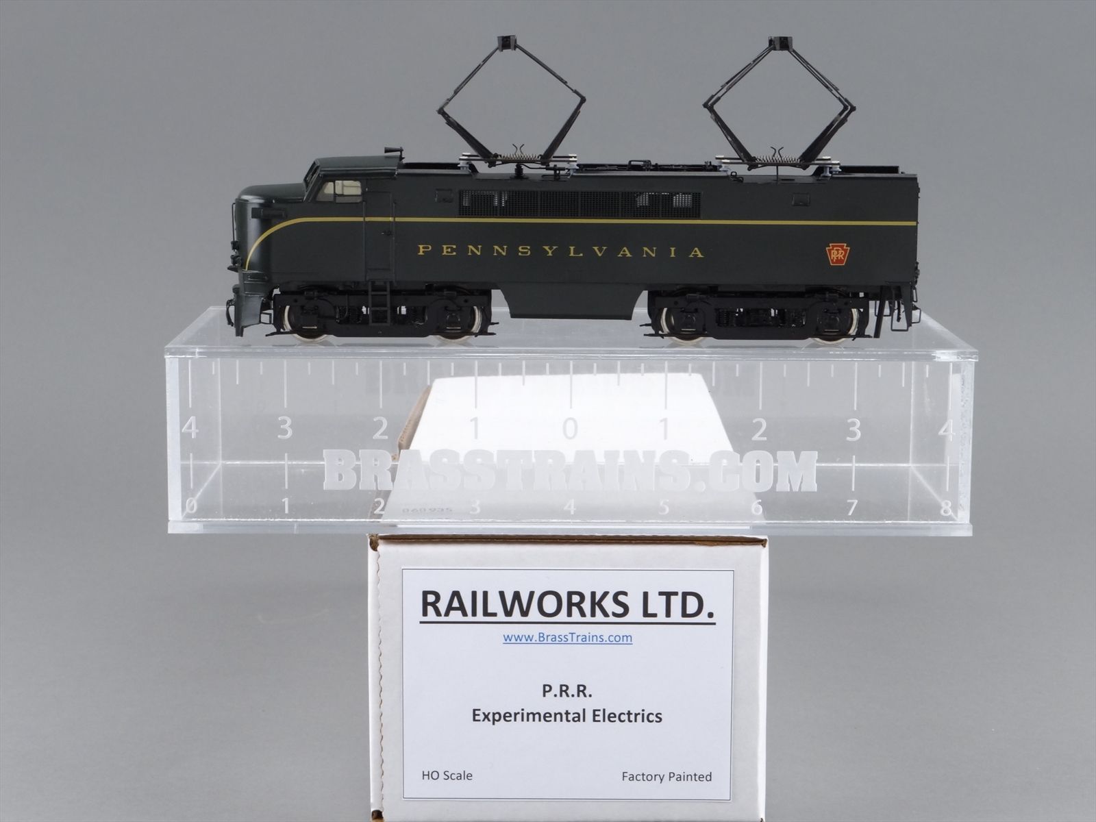 HO Brass Railworks PRR Pennsylvania Railroad Experimental Electrics E2b ...