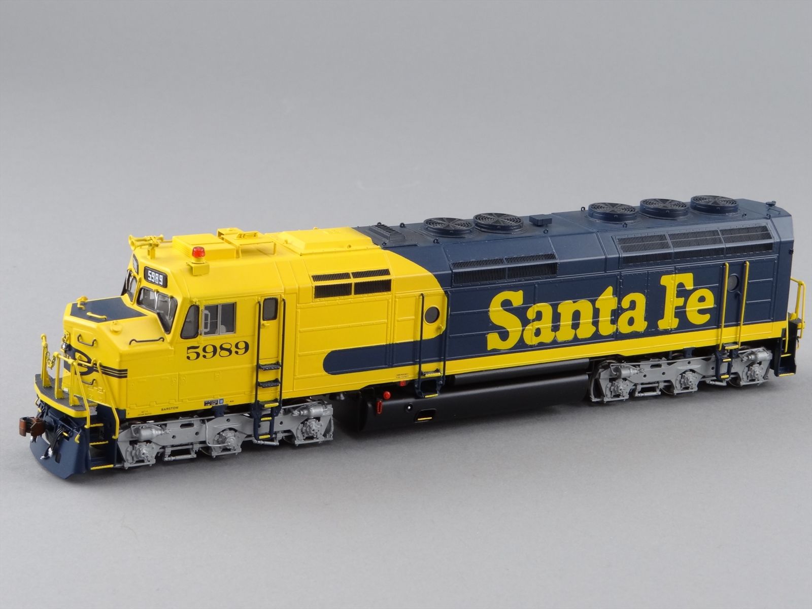 HO Brass Model Train - OMI 5995 Overland ATSF Santa Fe Kodachrome SDF45 ...
