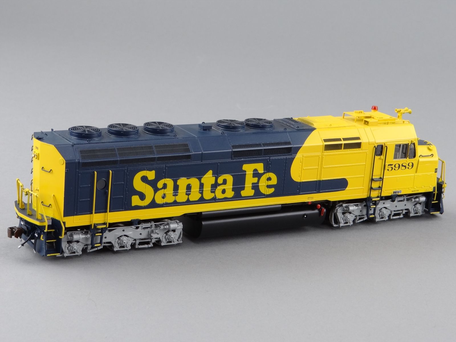 HO Brass Model Train - OMI 5995 Overland ATSF Santa Fe Kodachrome SDF45 ...