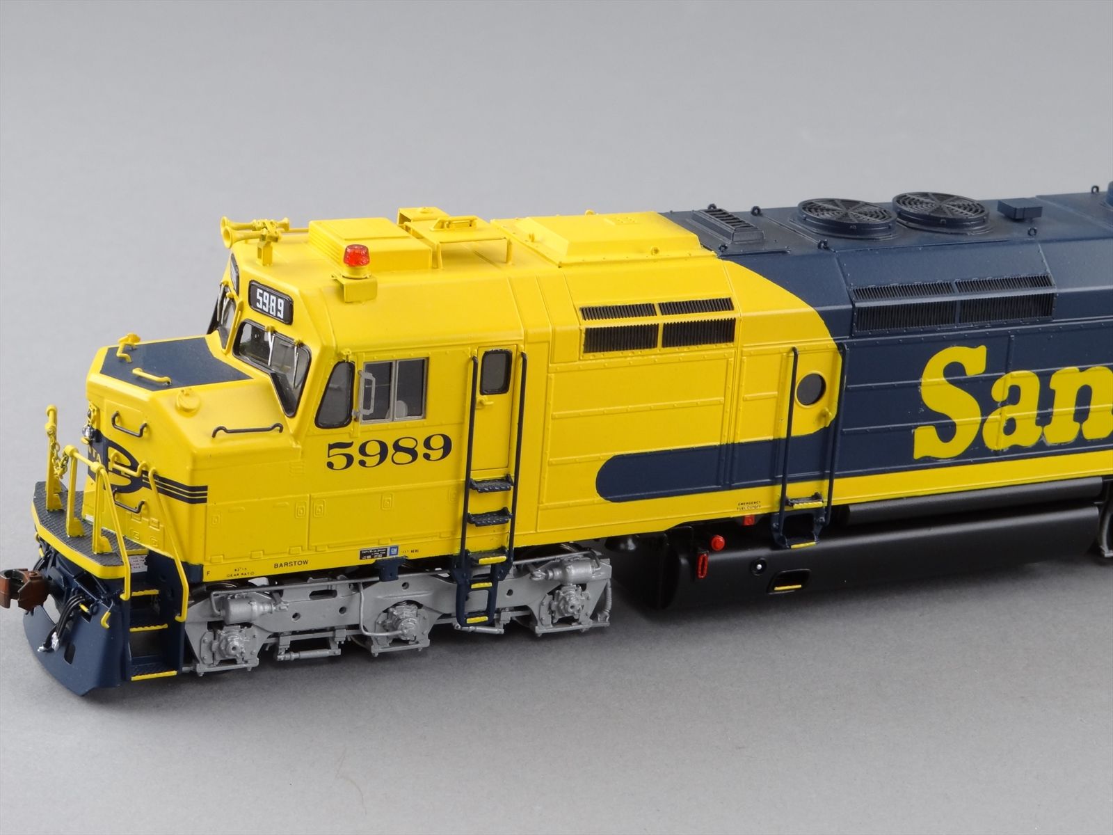 HO Brass Model Train - OMI 5995 Overland ATSF Santa Fe Kodachrome SDF45 ...