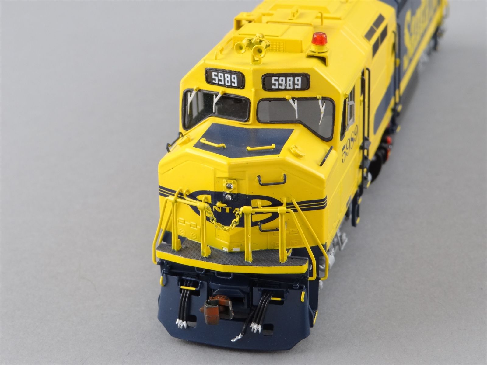 HO Brass Model Train - OMI 5995 Overland ATSF Santa Fe Kodachrome SDF45 ...