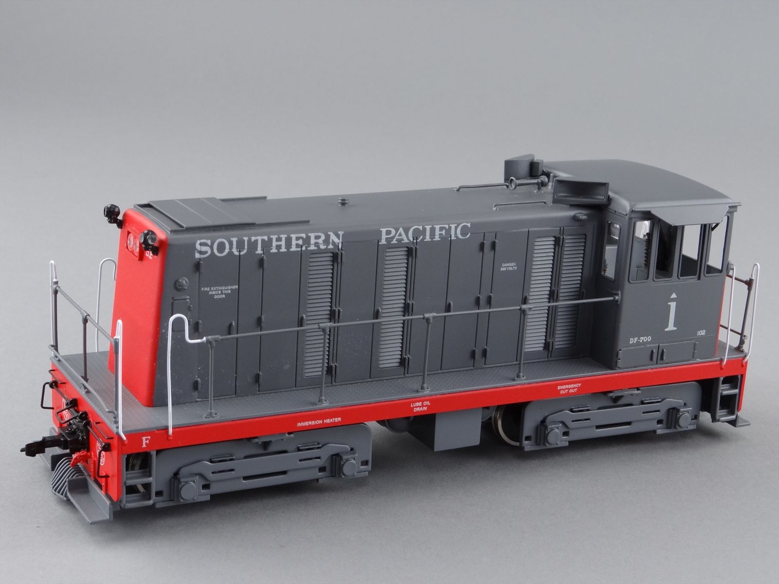 On3 Scale Brass Rich Yoder RYM SP Southern Pacific GE 50 Ton Scarlet #1 ...